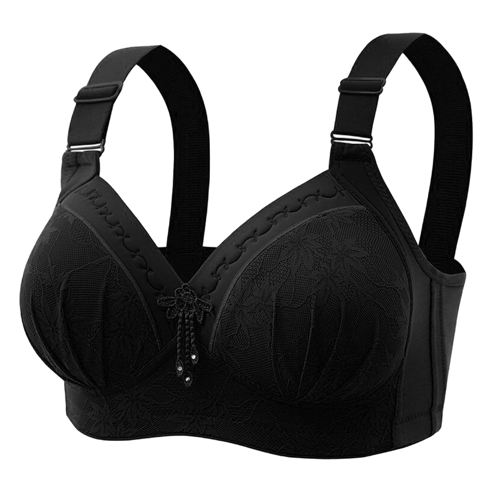 Sngxgn Women's Full Figure Beauty Back Smoothing Bra(Black,M) - Walmart.com