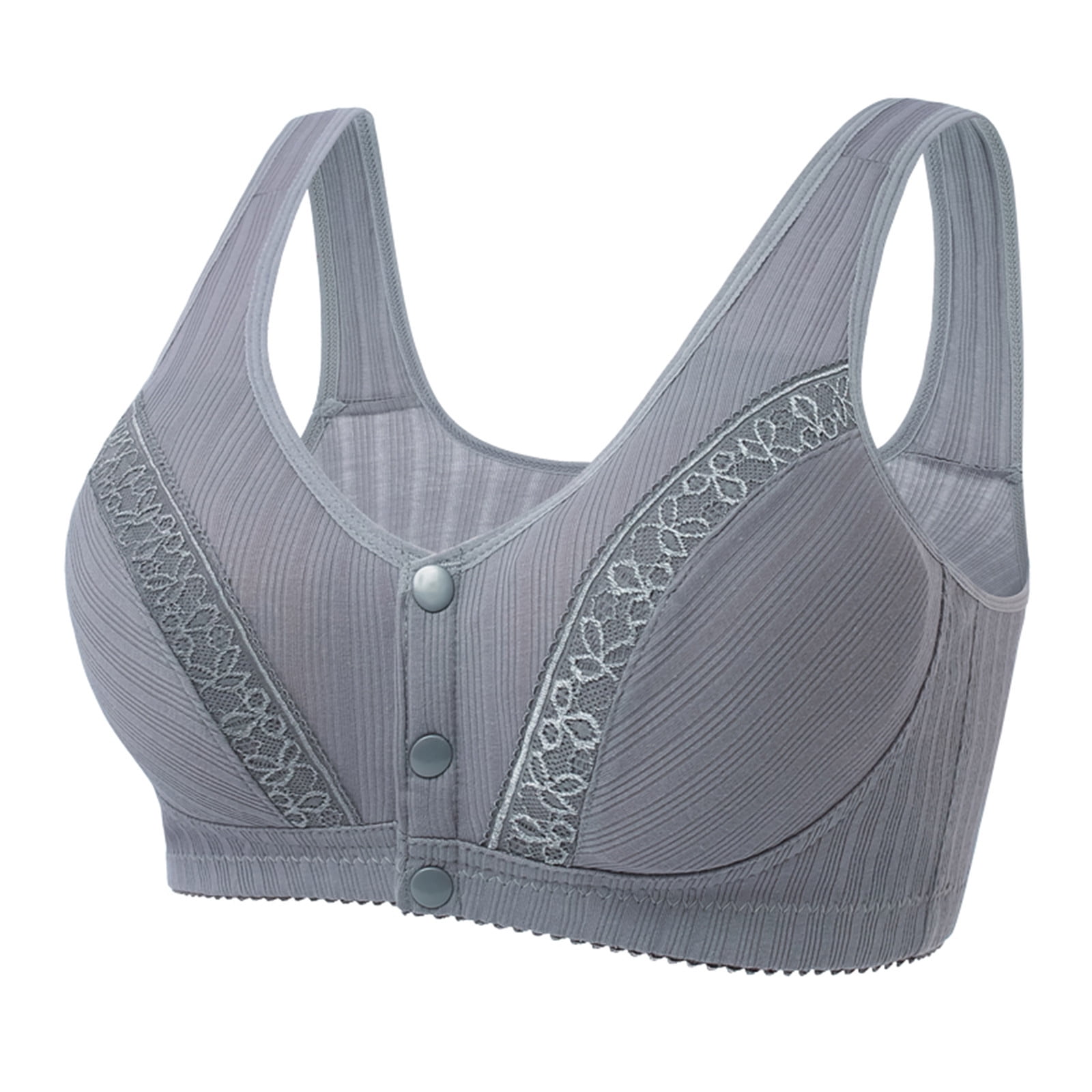 Sngxgn Women's Full Figure Beauty Back Smoothing Bra(Grey,46) - Walmart.com