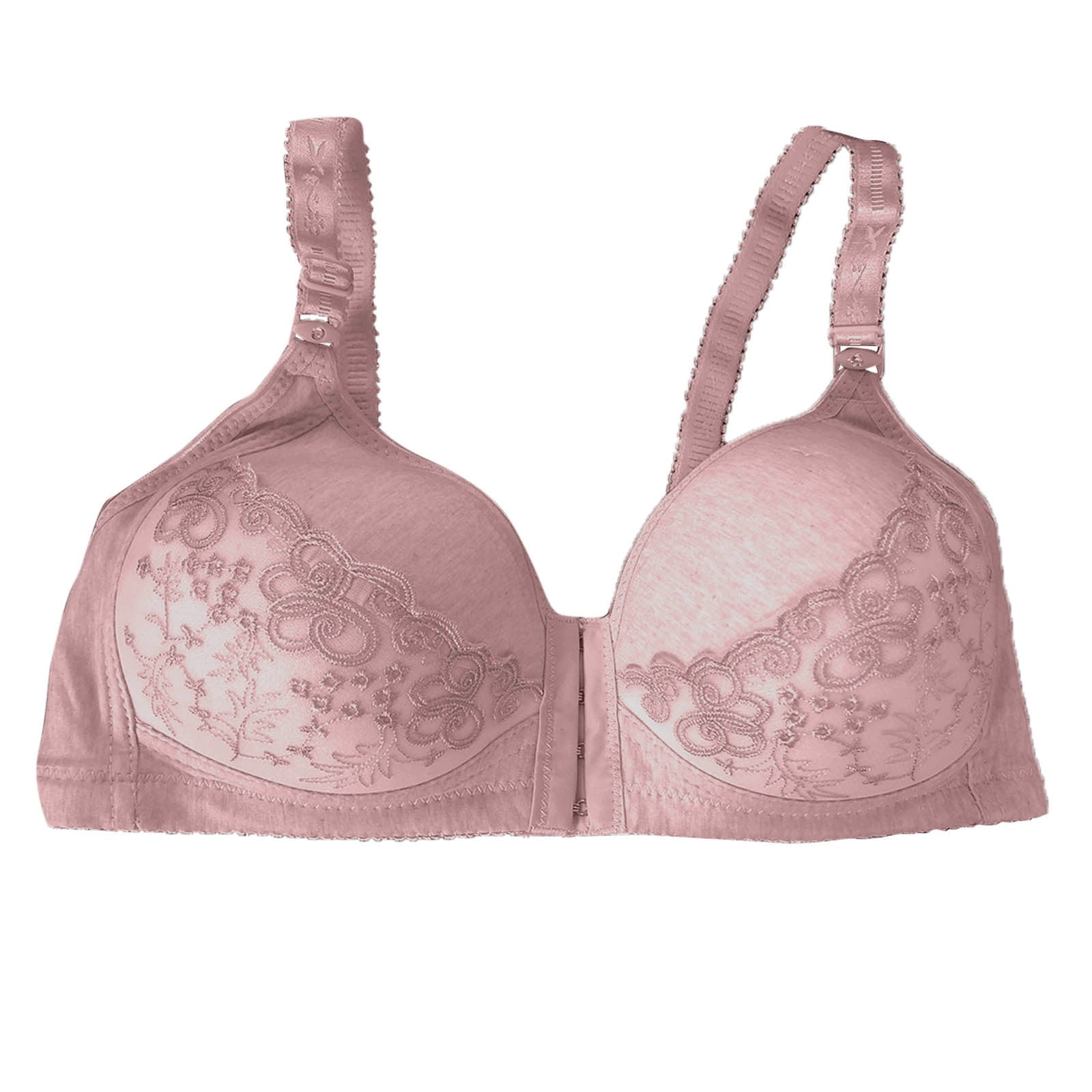 Sngxgn Women's Full Figure Beauty Back Smoothing Bra(Pink,38) - Walmart.com