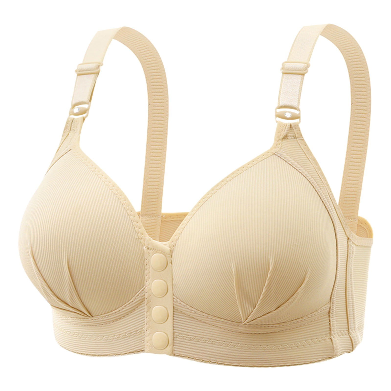 Sngxgn Women's Push up Bra Underwire Tshirt Padded Lace(Beige,38 ...