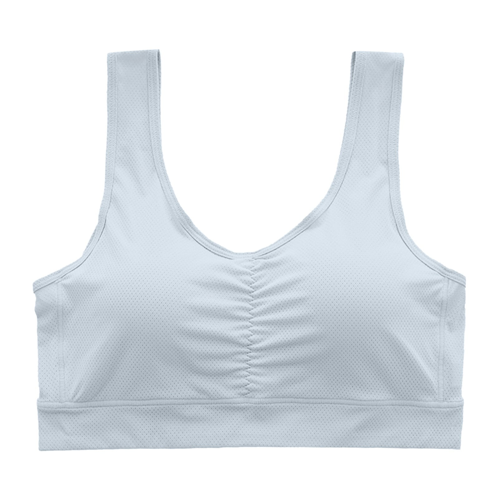 Sngxgn Women's Seamless Plunge Bra Wireless Comfort Bra Unlined Bras ...