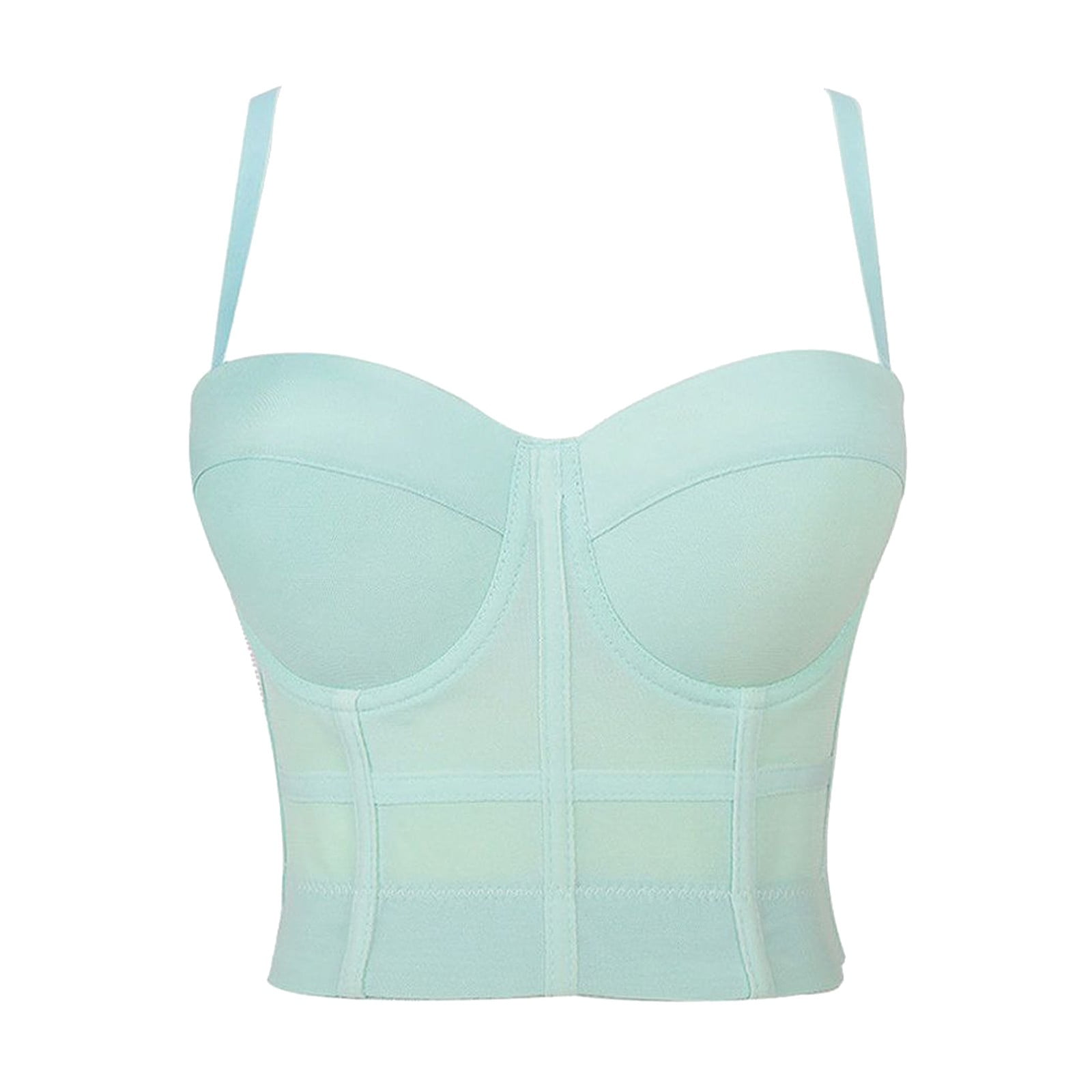 Sngxgn Women's Smoothing with Seamless Stretch Wireless Lightly Comfort ...