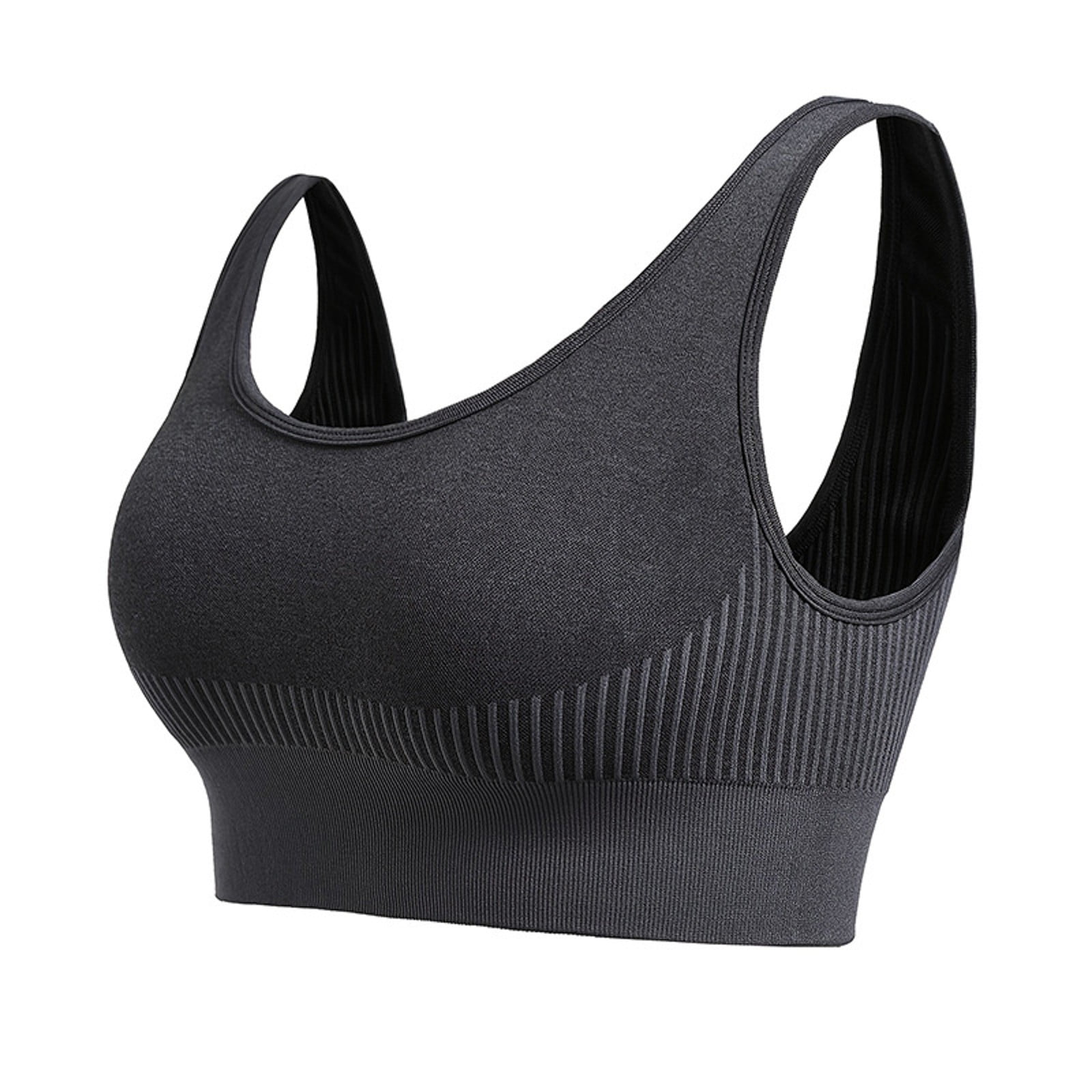Sngxgn Women's Sports Bra Curvy Bra Moderate Support Bra Low Cut Sports ...