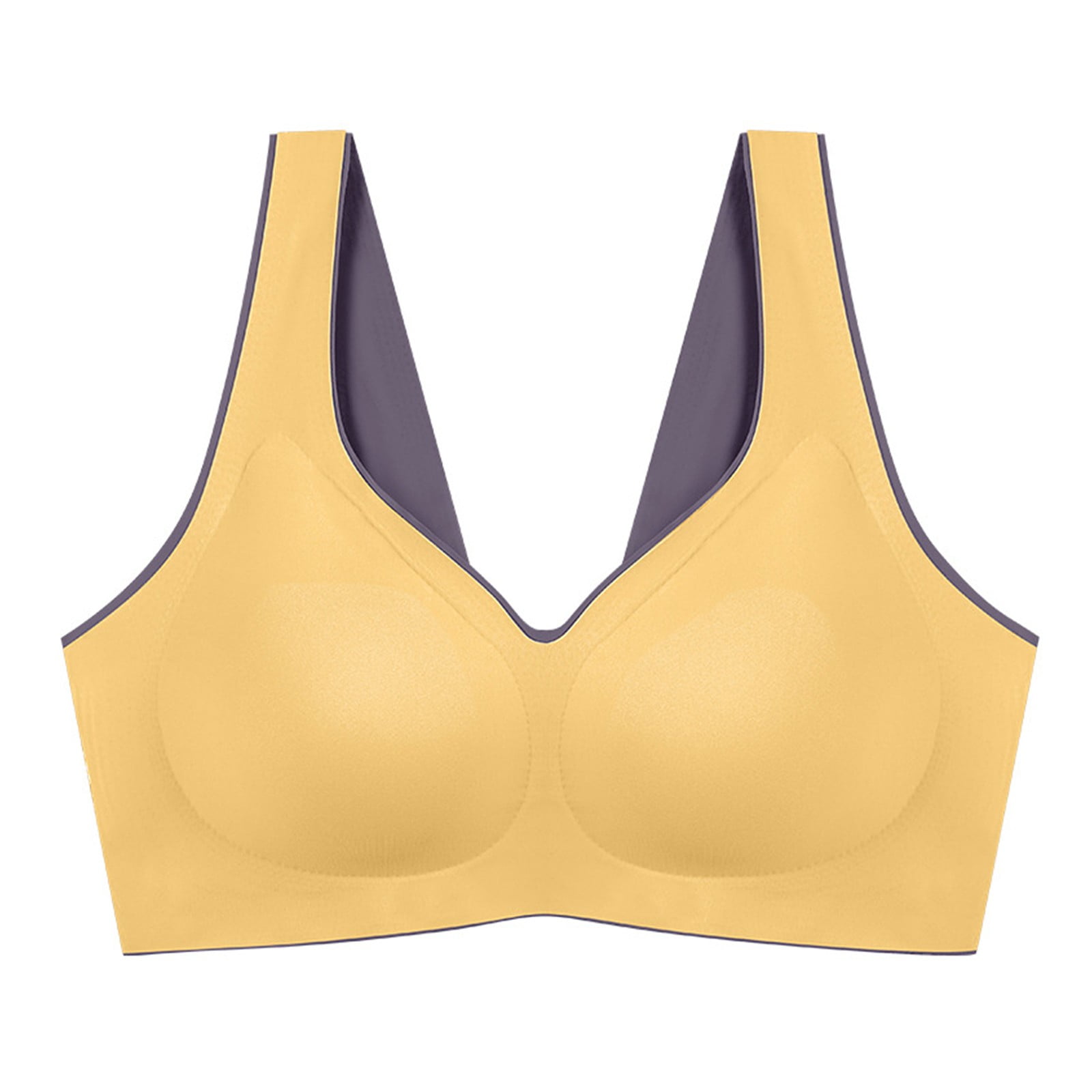 Sngxgn Women's Sports Bra Curvy Bra Moderate Support Bra Low Cut Sports ...