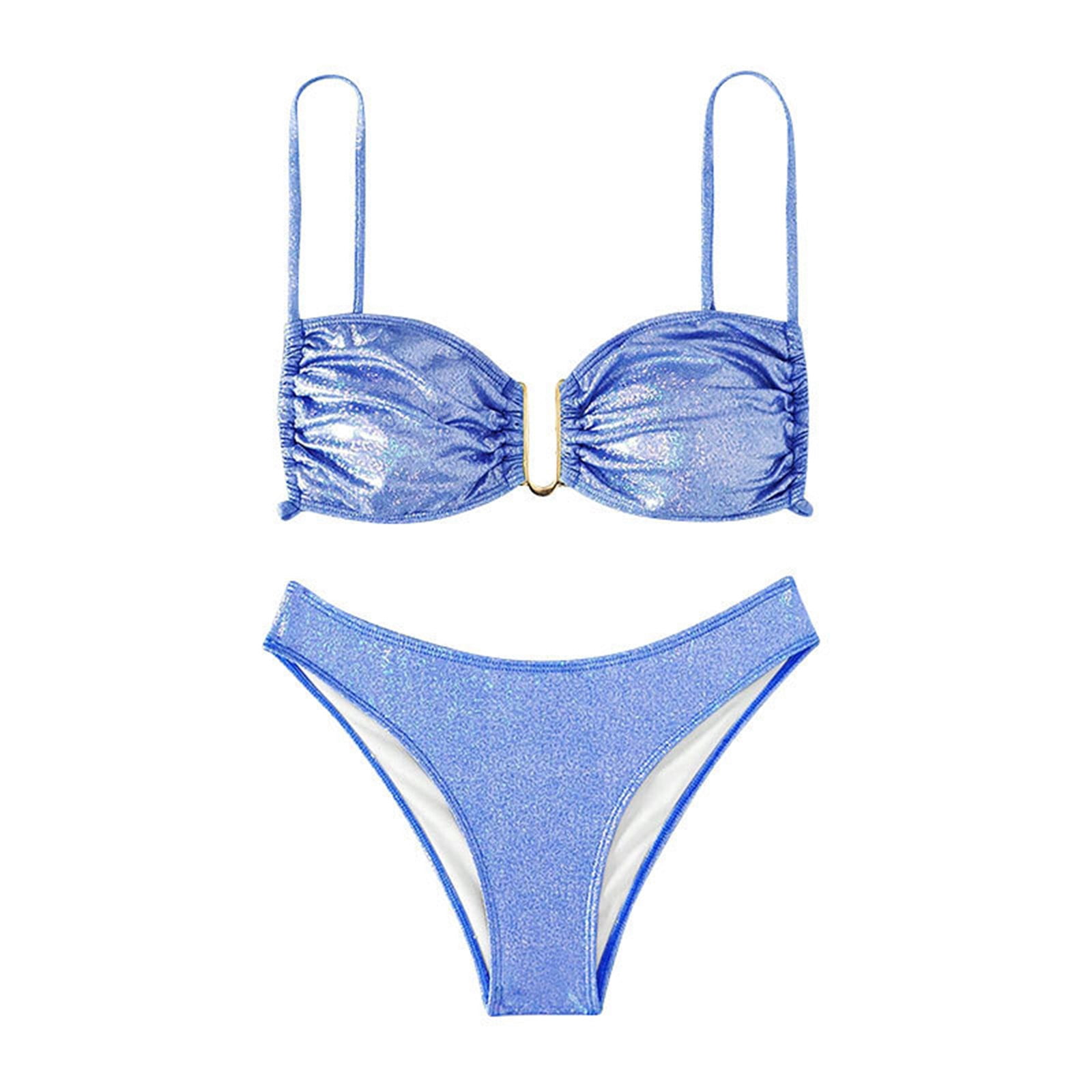 Sngxgn Women's Swimsuit Cut Out Straps Ribbed Swimwear Bathing Suits ...