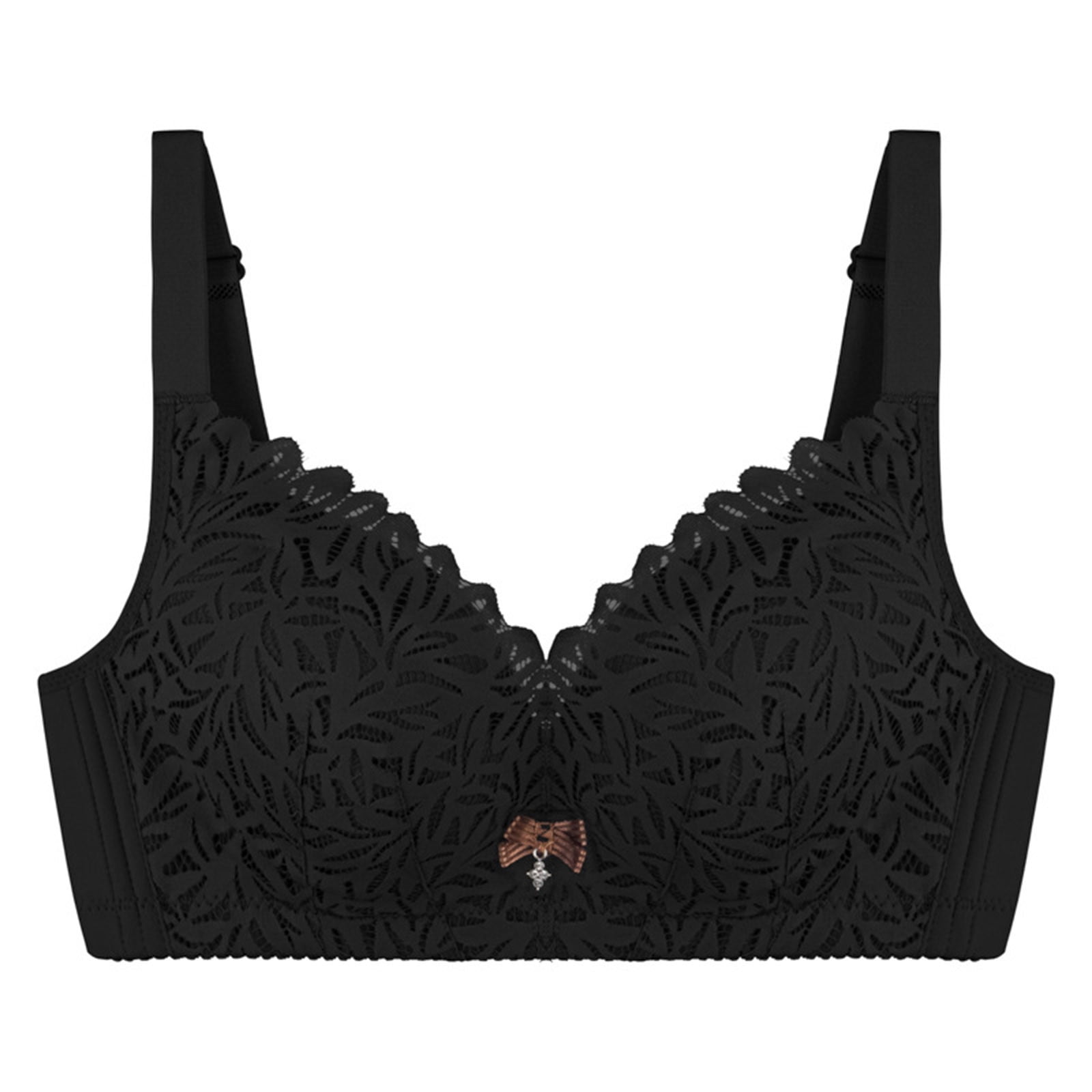 Sngxgn Women's Underwire Bra, Comfort T-shirt Bra, Front-close Bra ...