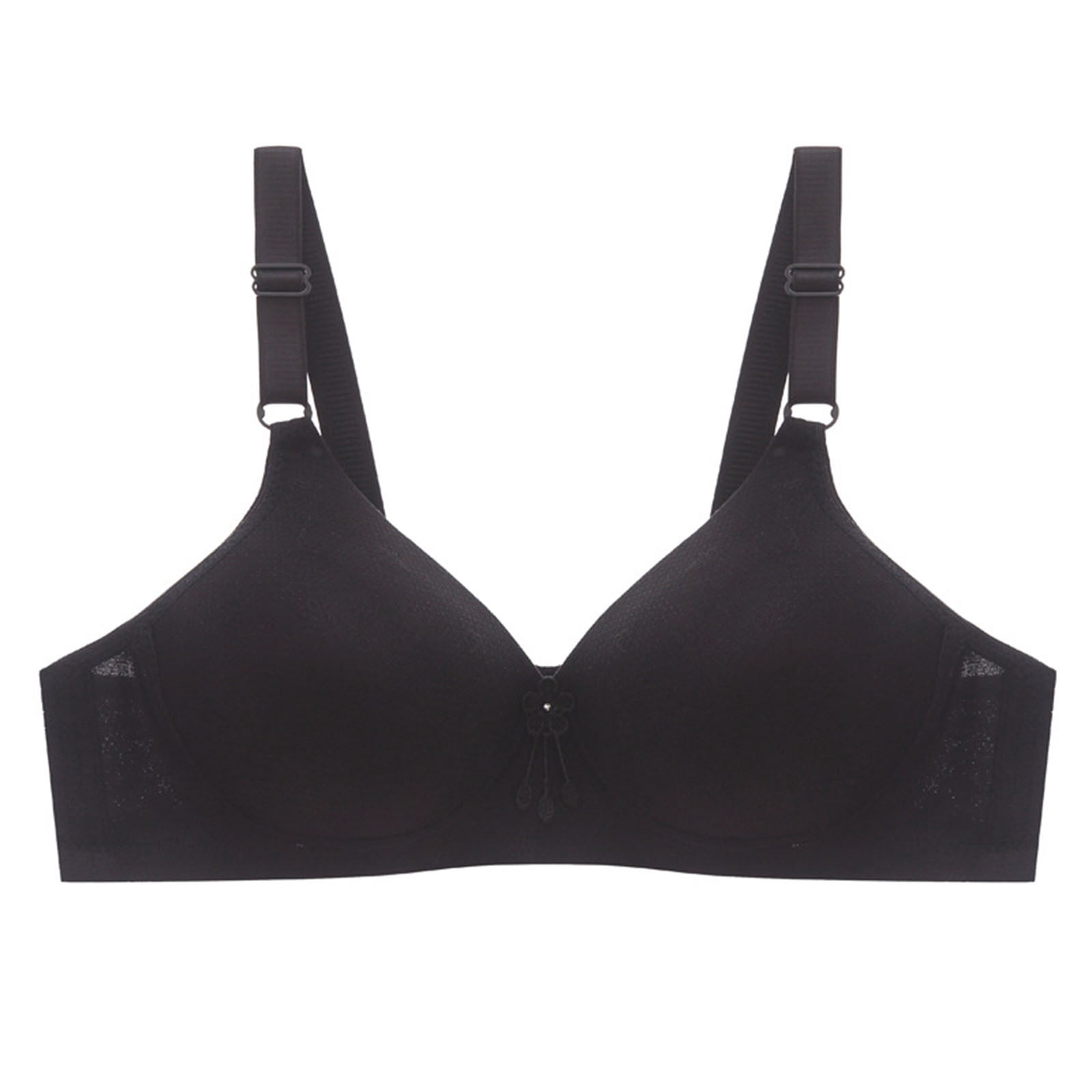 Sngxgn Women's Underwire Bra, Convertible Underwire T-shirt Bra(Black ...