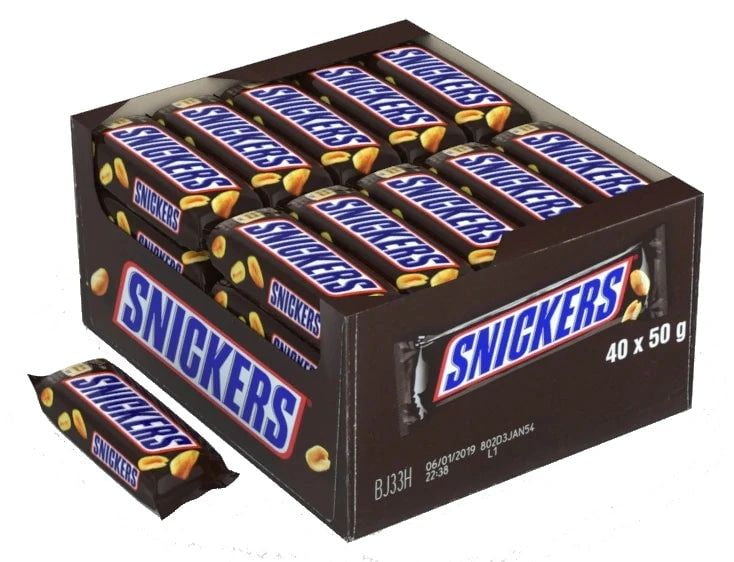 Snickers 40 X 50g - Walmart.com