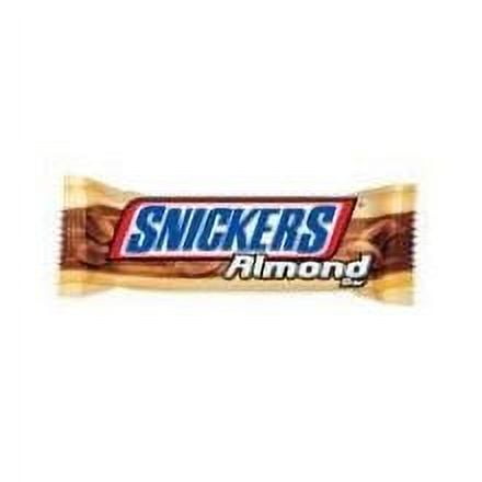 Snickers Almond Bar, 1.76 Ounce - 24 count per pack -- 12 packs per ...