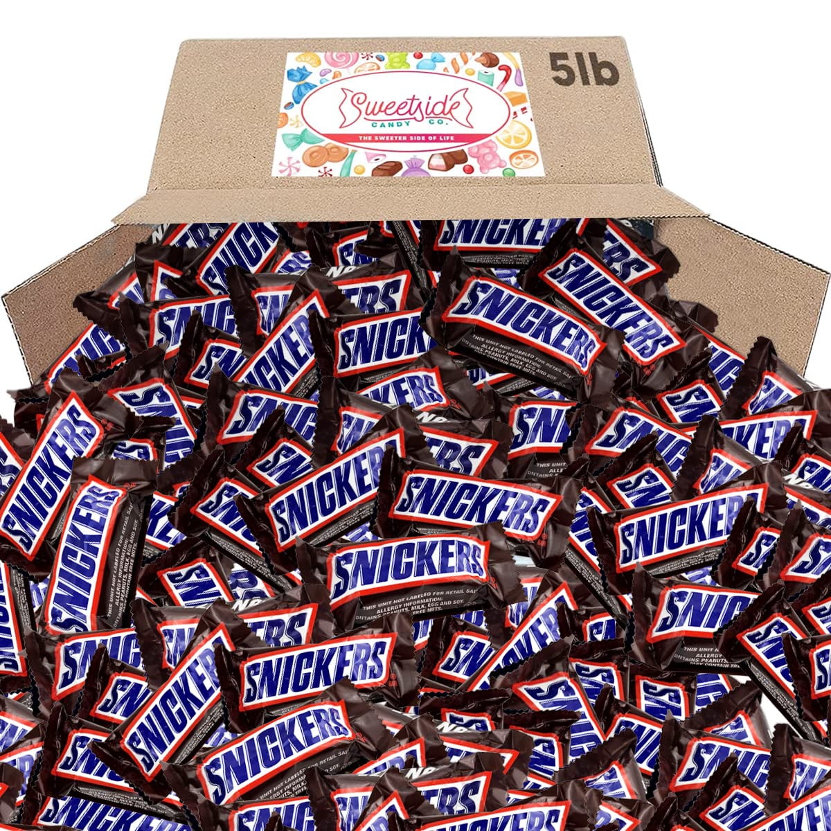 Snickers Candy Bars - Bag of Snickers Fun Size Easter Candy Bars ...