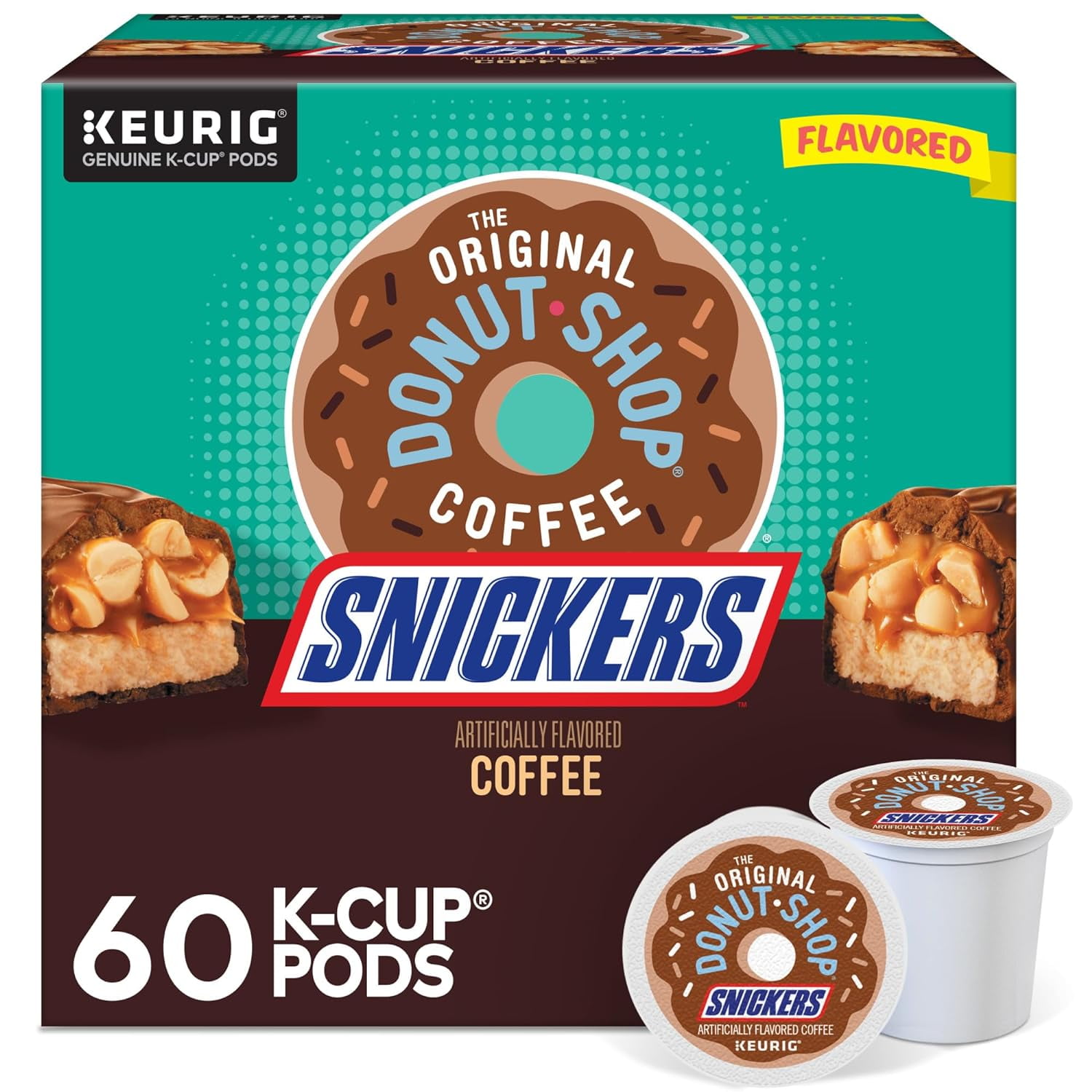 Snickers Coffee - Keurig Single Serve K-Cup Pods, 60 Count (6 Packs of ...