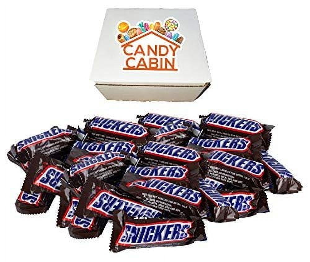 Snickers Fun Size Candy Bars, Bulk Pack by CANDY CABIN 2 Lb - Walmart.com
