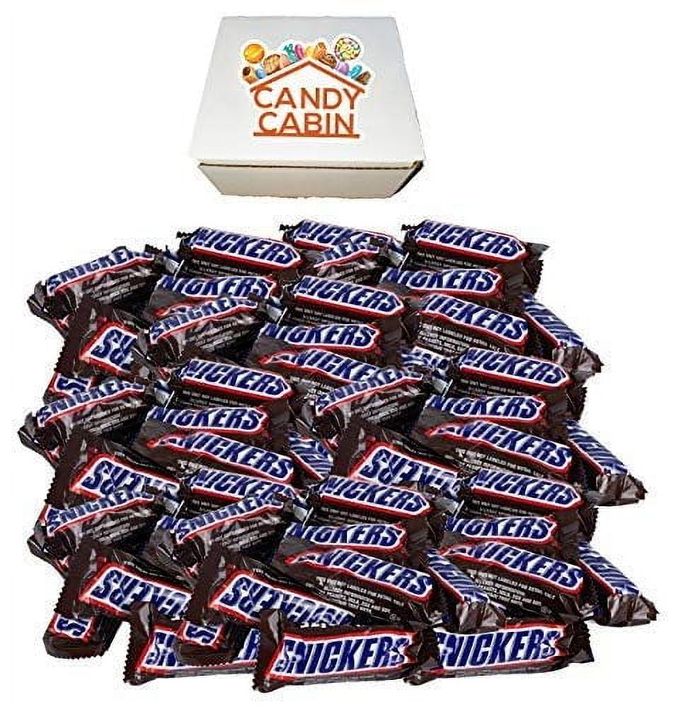 Snickers Fun Size Candy Bars, BulkPack by CANDY CABIN 6 Lb - Walmart.com