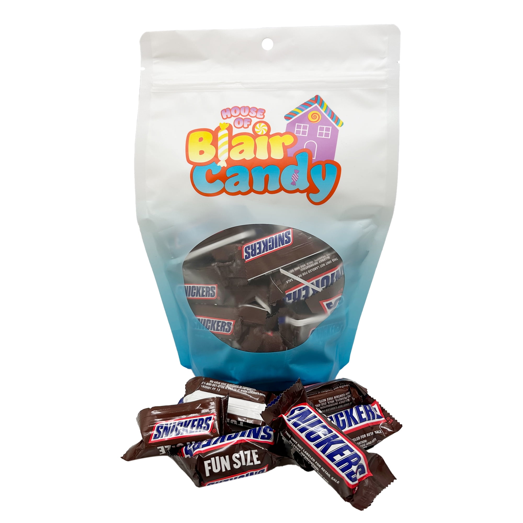 Snickers Fun Size Chocolate Caramel Candy Bars - 1 lb. - Walmart.com