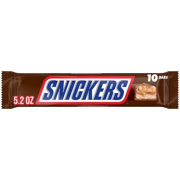 Snickers Fun Size Milk Chocolate Bars - 10 Ct - Walmart.com