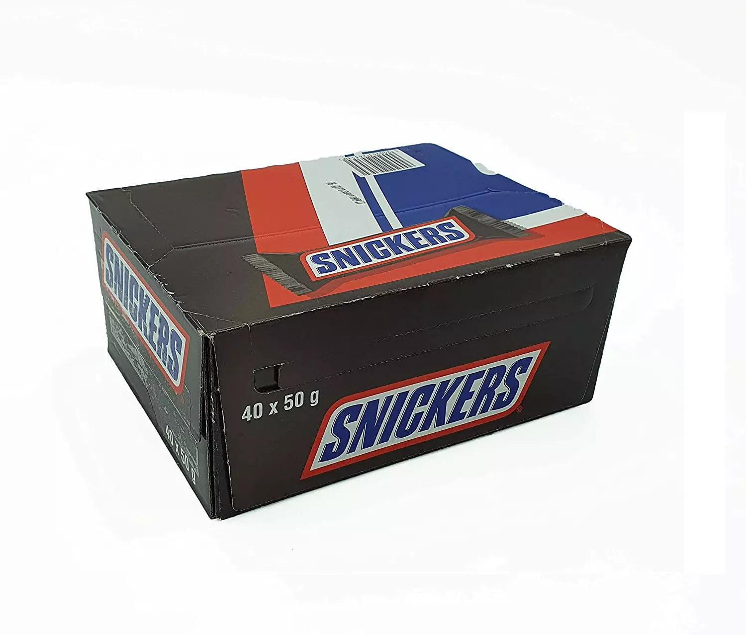 Snickers Milk Chocolate, International Single Size 50 g Bars (40 Count ...