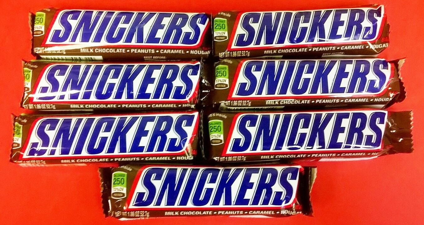 Snickers Original 7ct Candy Bar - Chocolate, Nougat, Peanut - FREE ...