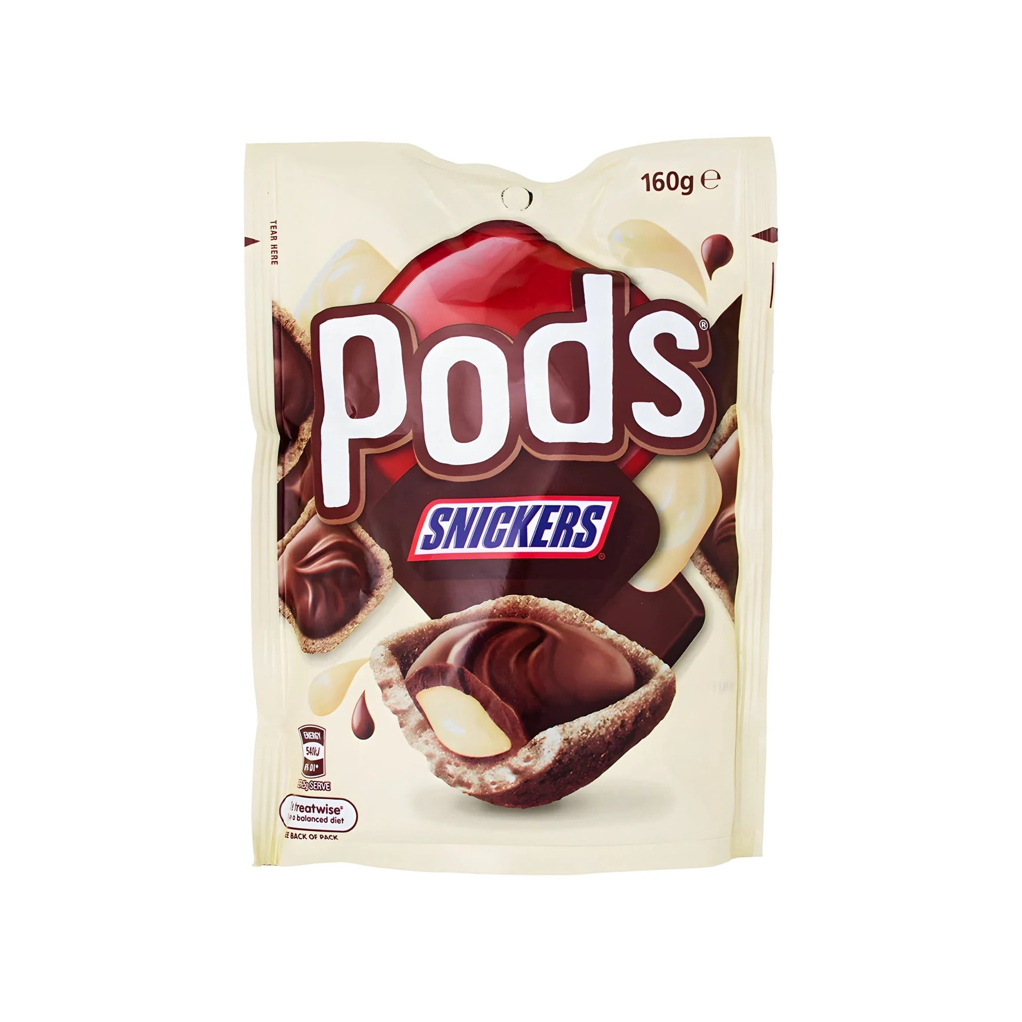 Snickers Pods (Australia) Chocolate Snacks - Walmart.com