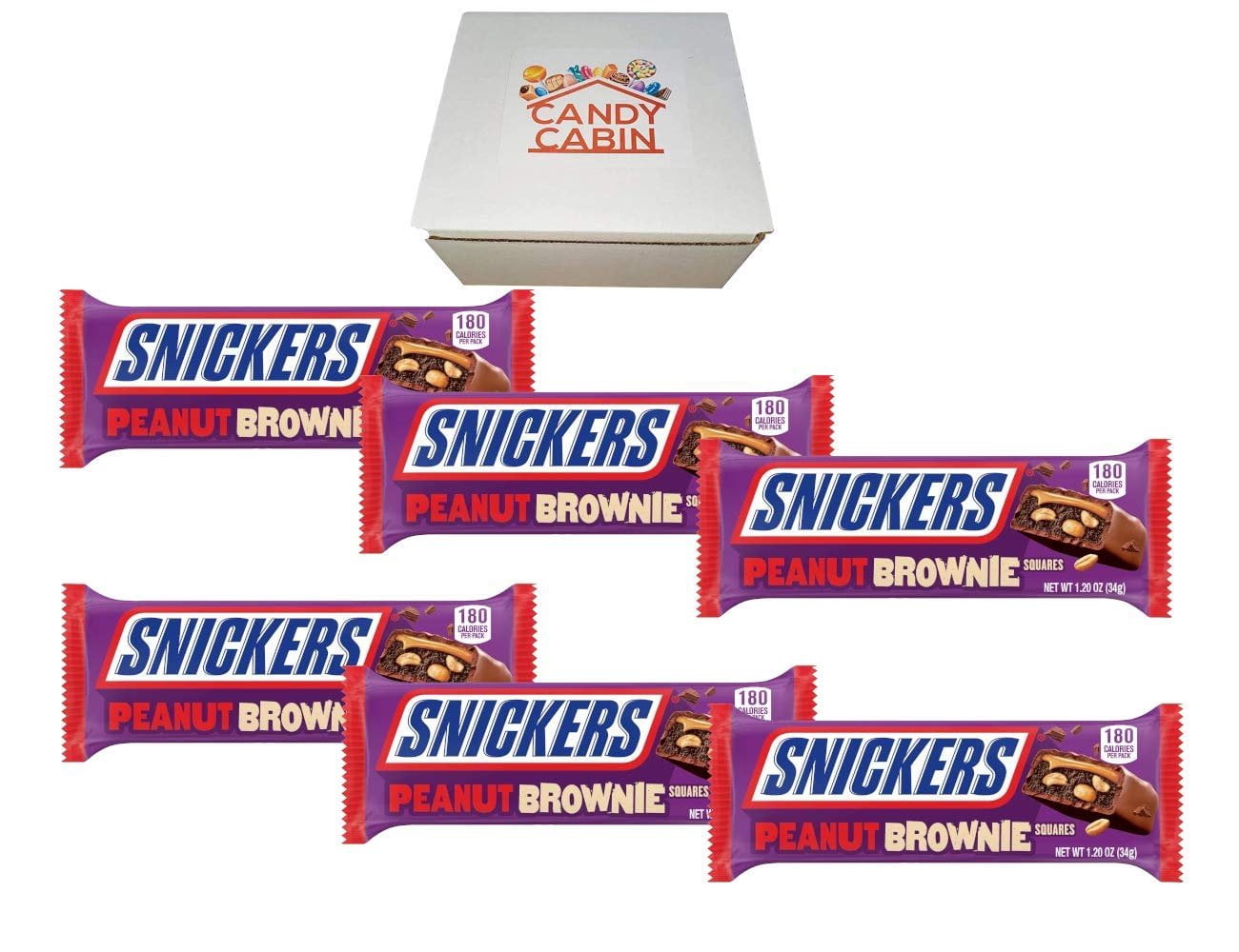 Snickers Singles Size Chocolate Candy Bars, Assorted Variety Box By ...
