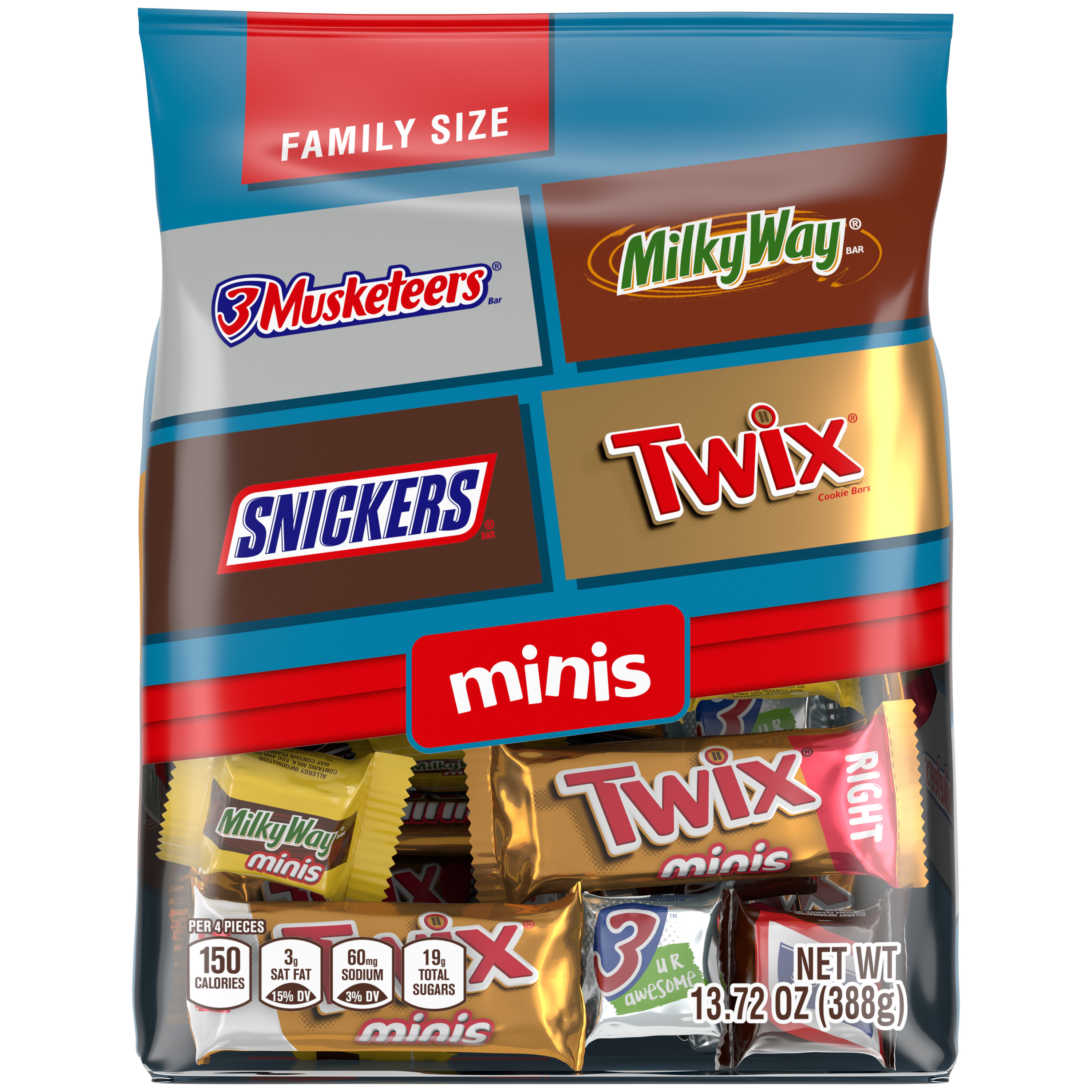 HERSHEY'S REESE'S & KIT KAT® Assorted White Crème Snack Size Candy Bars ...