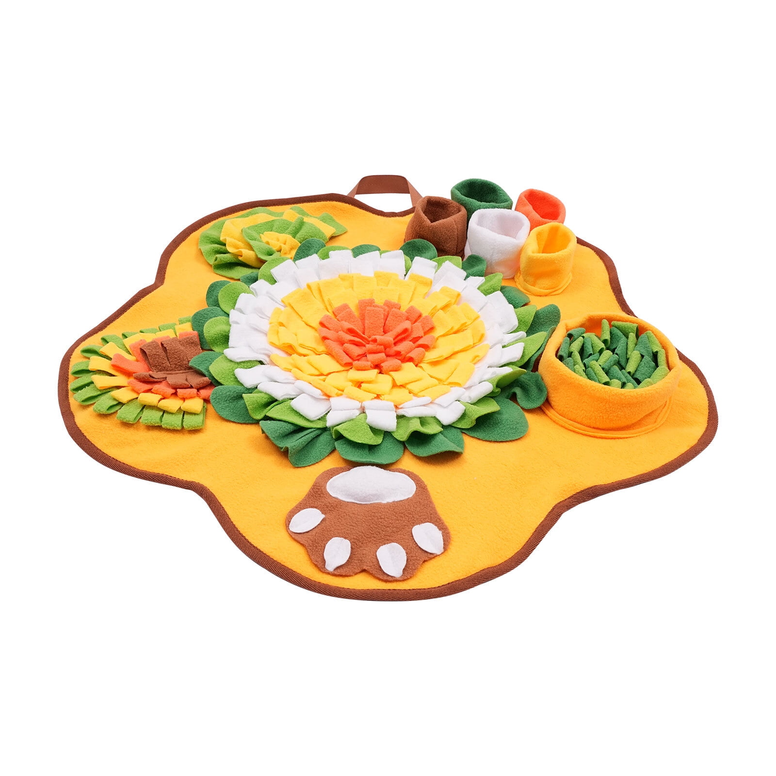 Sniffing Mat Pet Puzzle Toy Dog Cat Snuffle Mat Smell Training Sniffing ...
