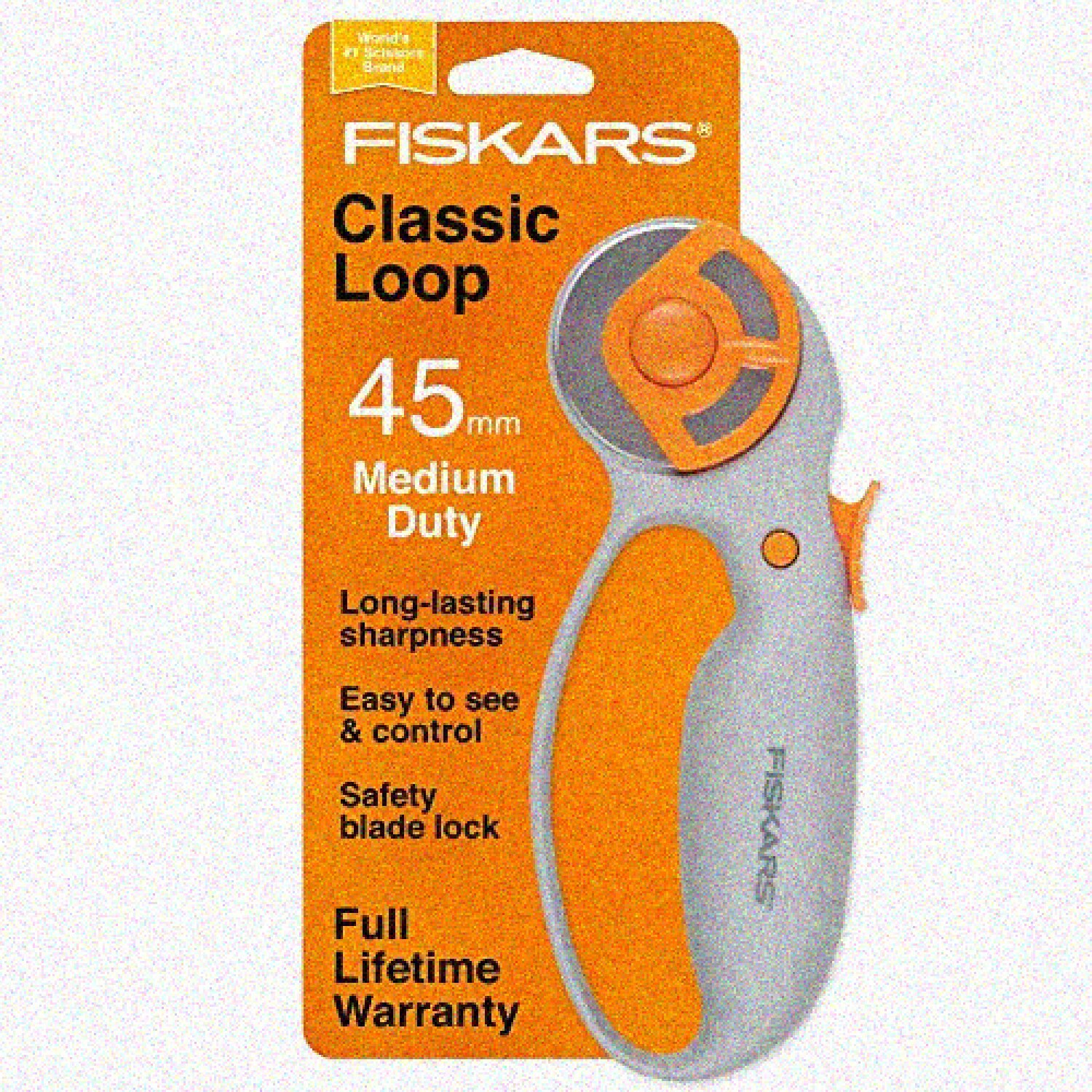 SnipMaster 45mm Comfort Rotary Cutter for Fabric & Paper - Ideal for ...