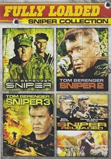 Pre-Owned Sniper 1 / Sniper 2 / Sniper 3 / Sniper: Reloaded (Dvd) (Good ...