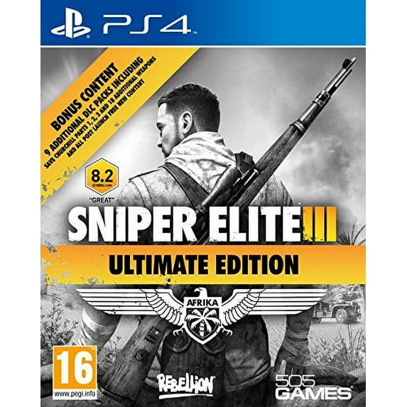 Walmart PlayStation Video Game - Sniper Elite 3: Ultimate Edition with ...