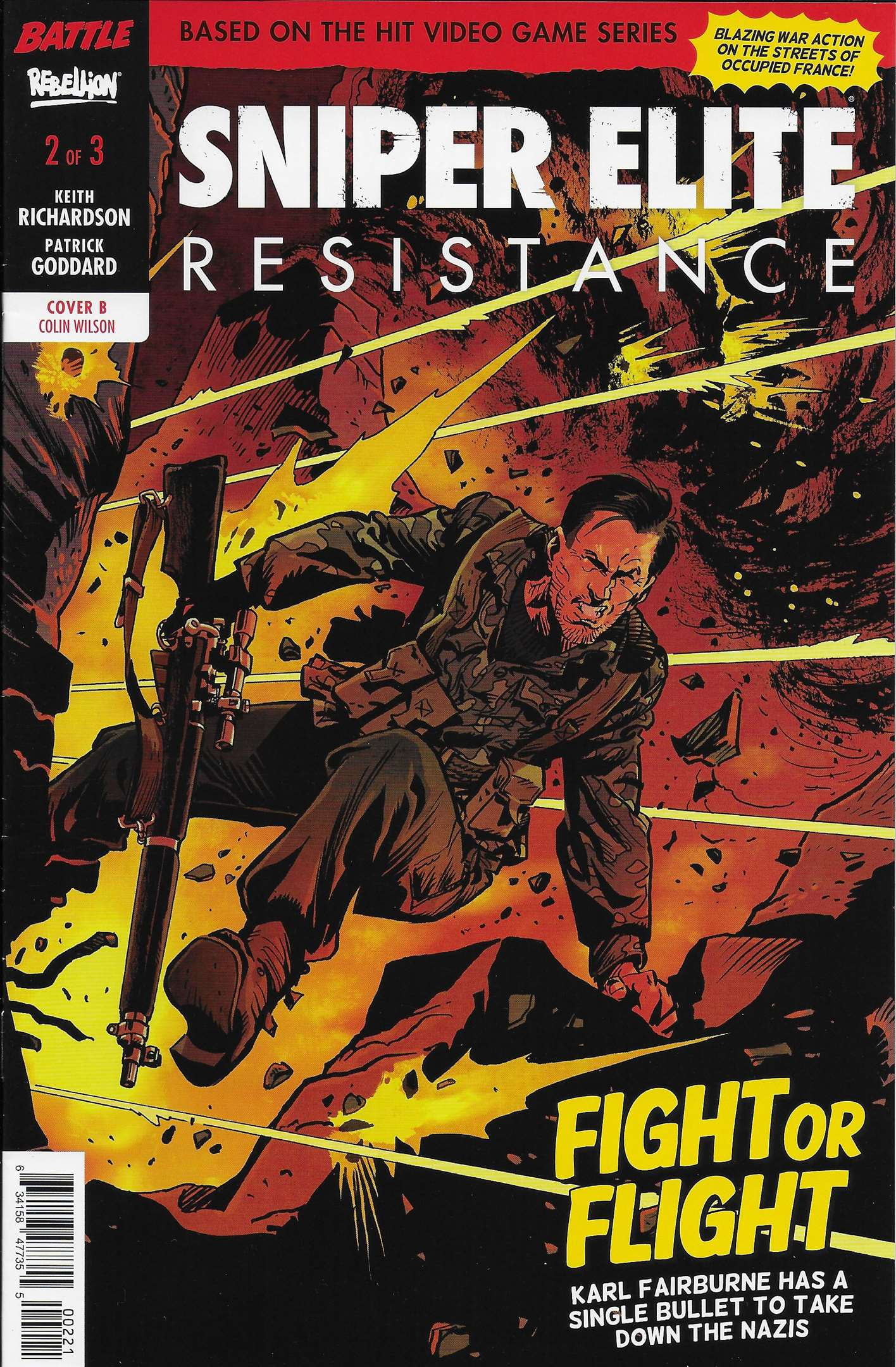 Sniper Elite: Resistance #2B VF ; Rebellion Comic Book - Walmart.com