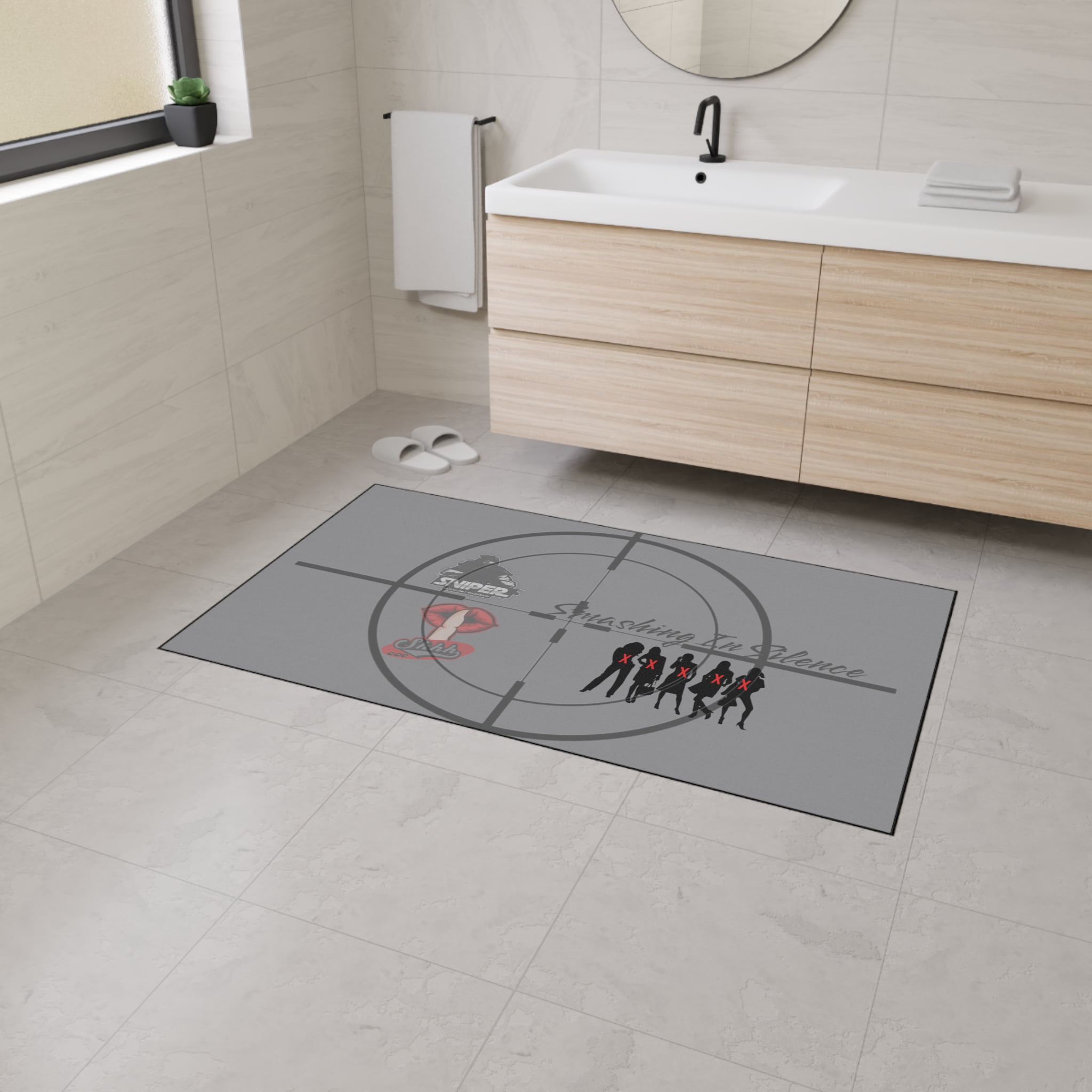 Sniper Smashing In Silence Heavy Duty Floor Mat - Walmart.com