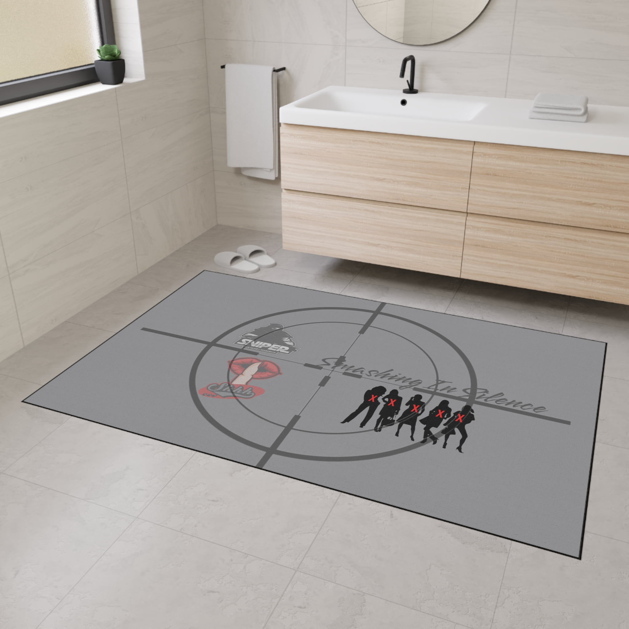 Sniper Smashing In Silence Heavy Duty Floor Mat - Walmart.com