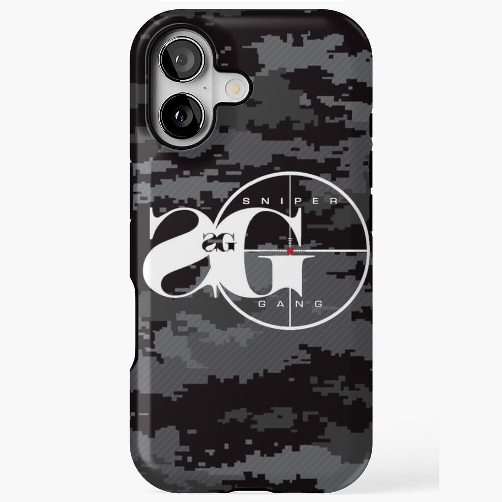 Snipergang Inspired Bold Graphic Artwork iPhone Case 17 to 11 Pro Max ...