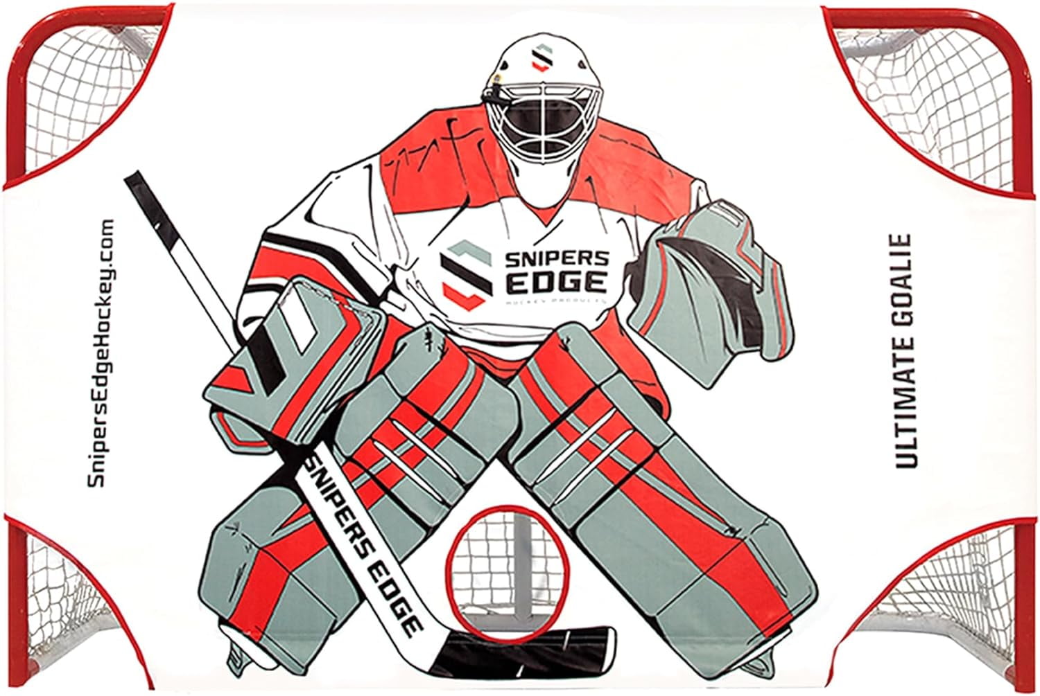 Snipers Edge Hockey - Ultimate Goalie Shooter Tutor - Fits Inside Goal ...