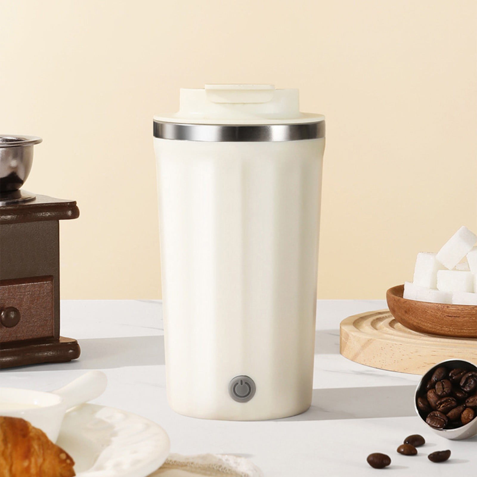 Snmubt Automatic Magnetic Stirring Coffee Mug Rotating Home Office ...