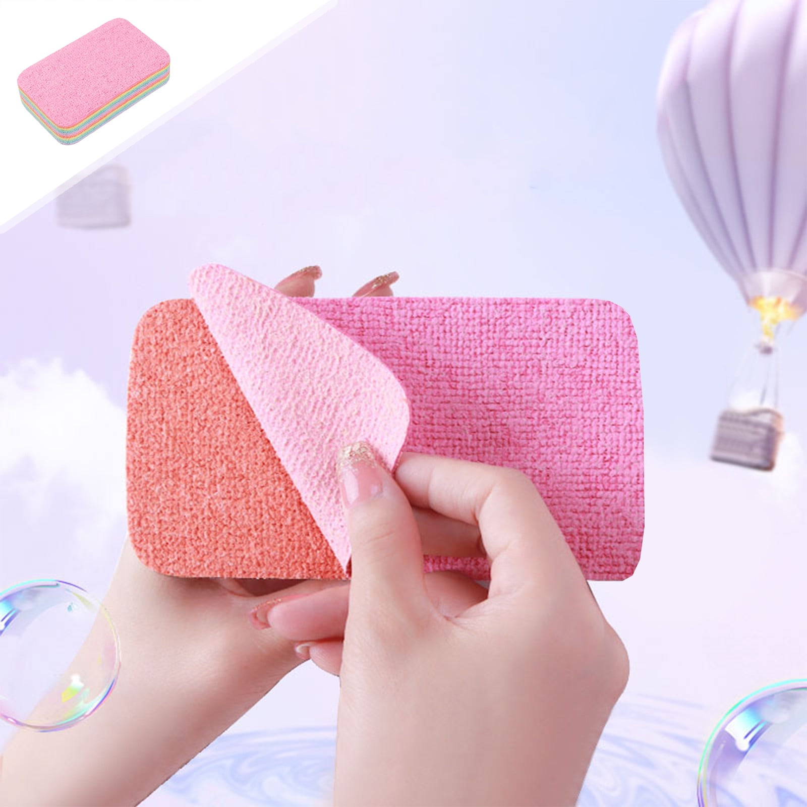 Snmubt Cleaning And Stain Removal Tearable Multi Layer Clean Cloth For ...