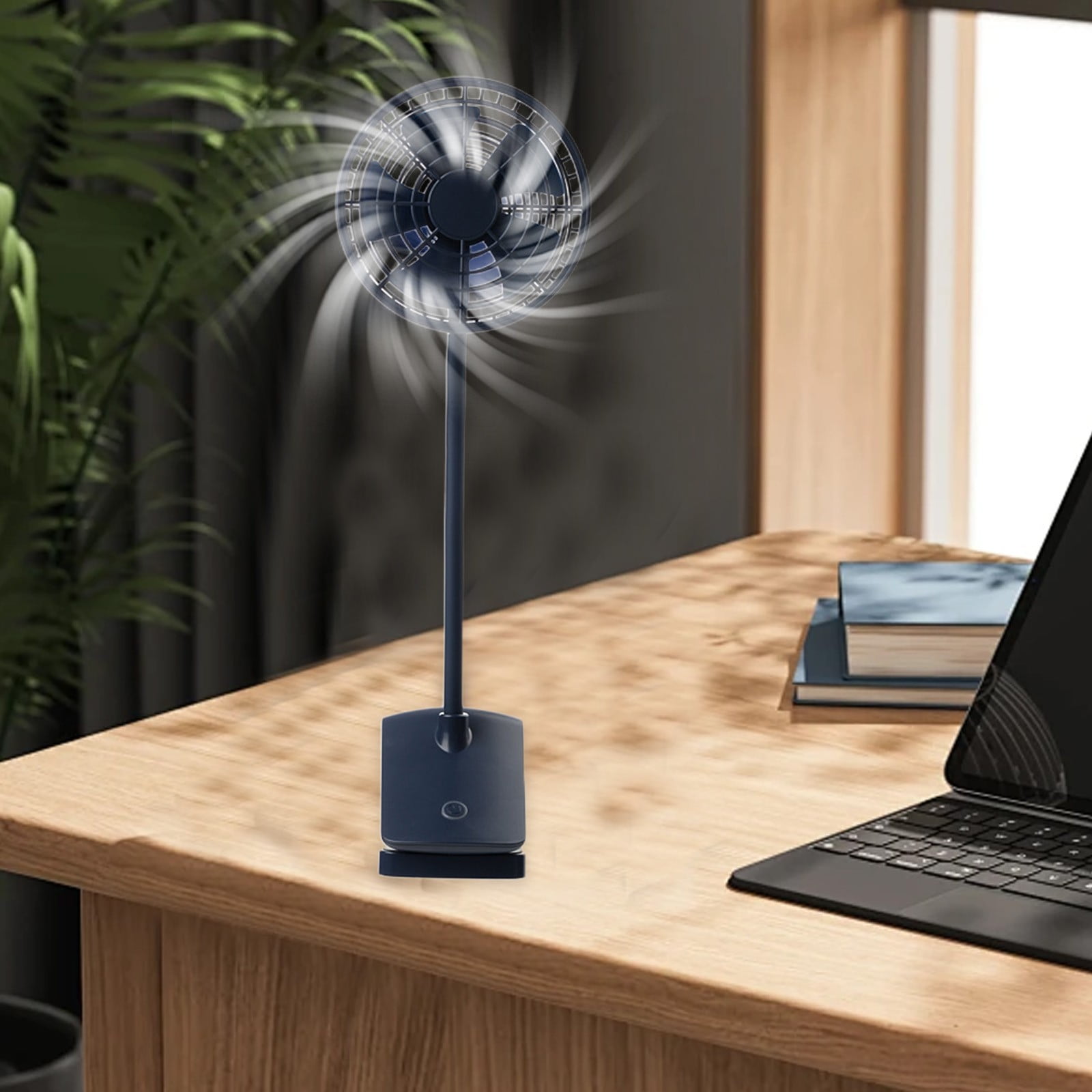 Snmubt Clip Small Fan Multifunctional Clip Fan Folding Curved Classic ...