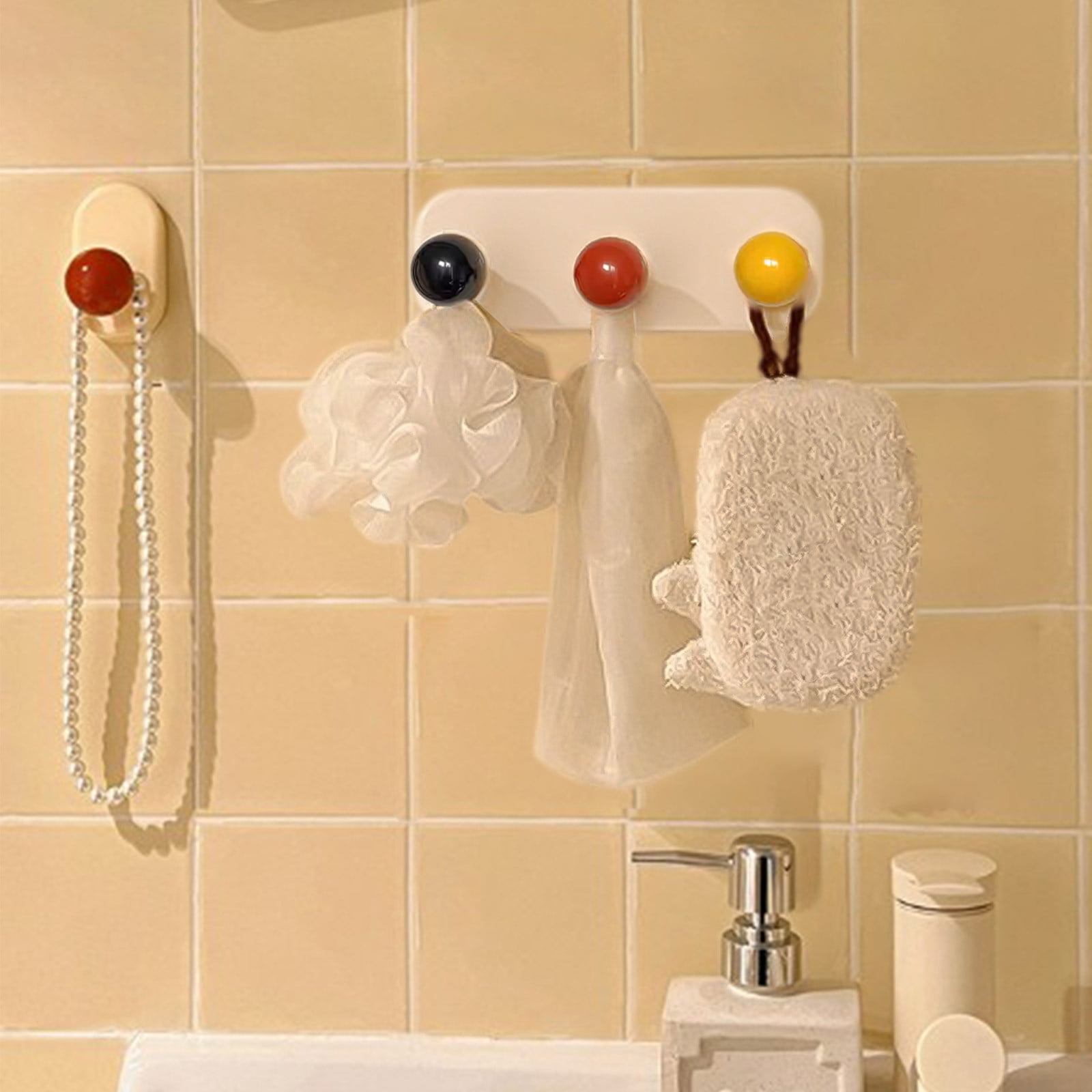 Snmubt Coat Rack Wall Mounted 3 Hooks Heavy Duty Stainless Aluminum ...