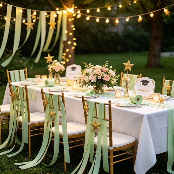 Snmubt DIY Crepe Paper Streamer Roll, 250cm Colorful Garland for ...