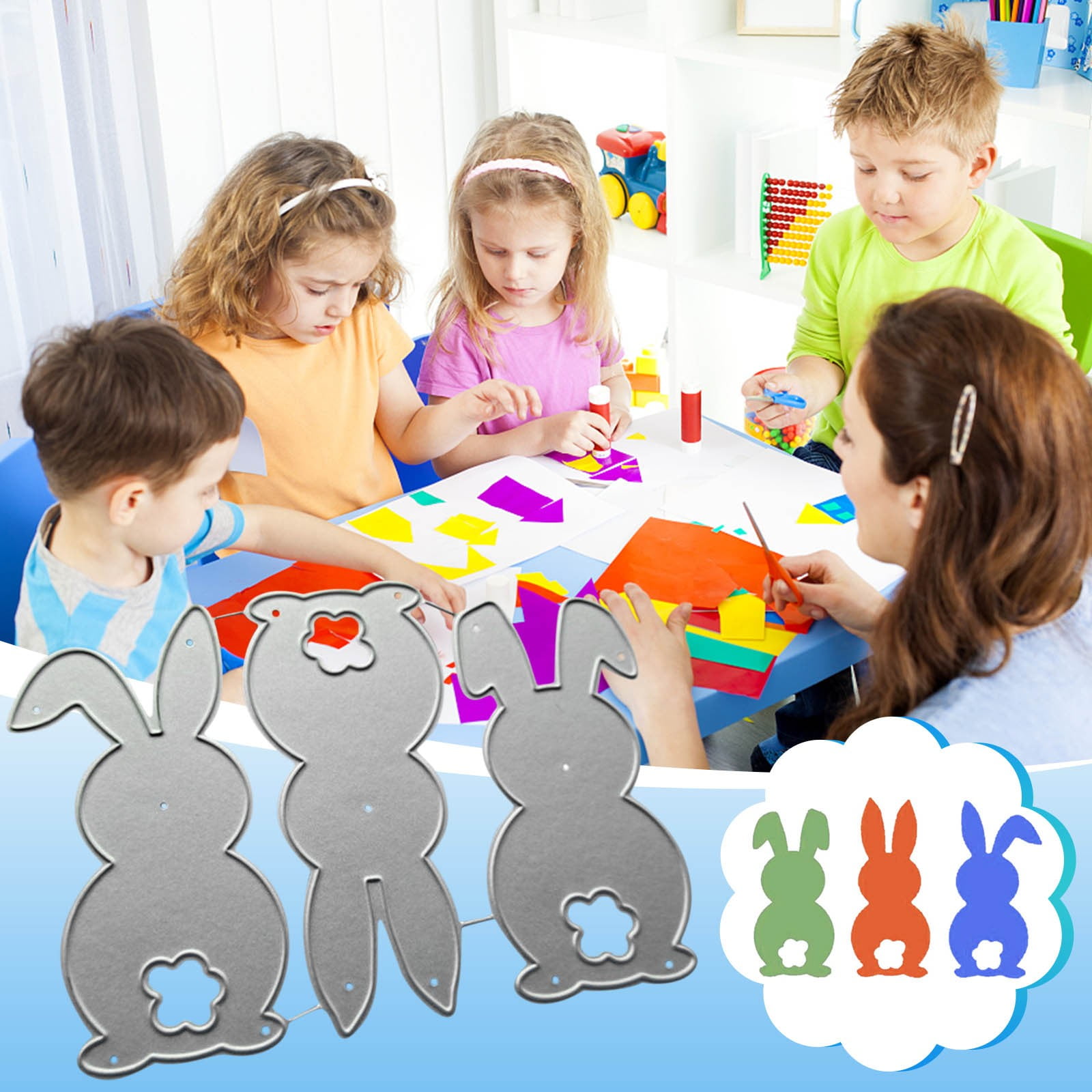 Snmubt Diy Metal Cutting Dies Christmas Spotty Line Hearts Cuts Metal ...