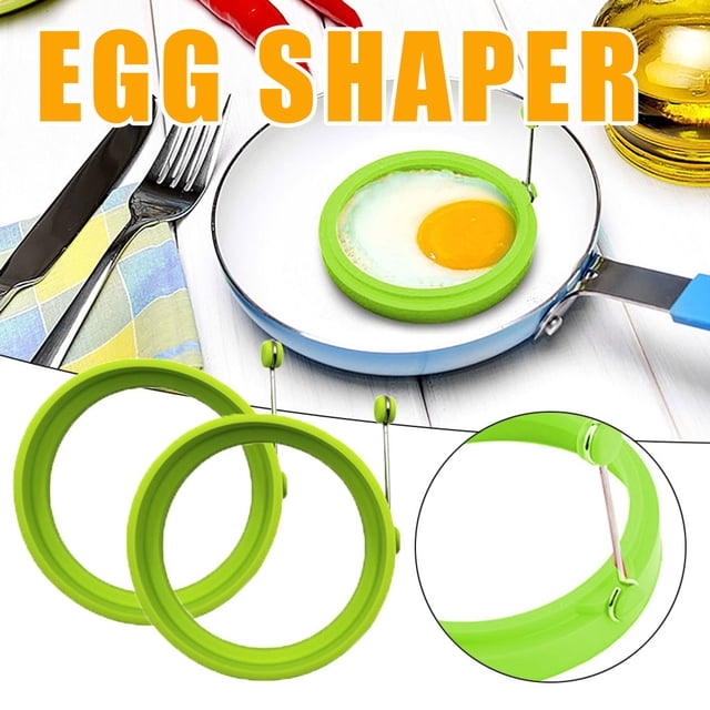 Snmubt Egg Separator Round Rings Pancake Ring Handles Nonstick Frieds ...