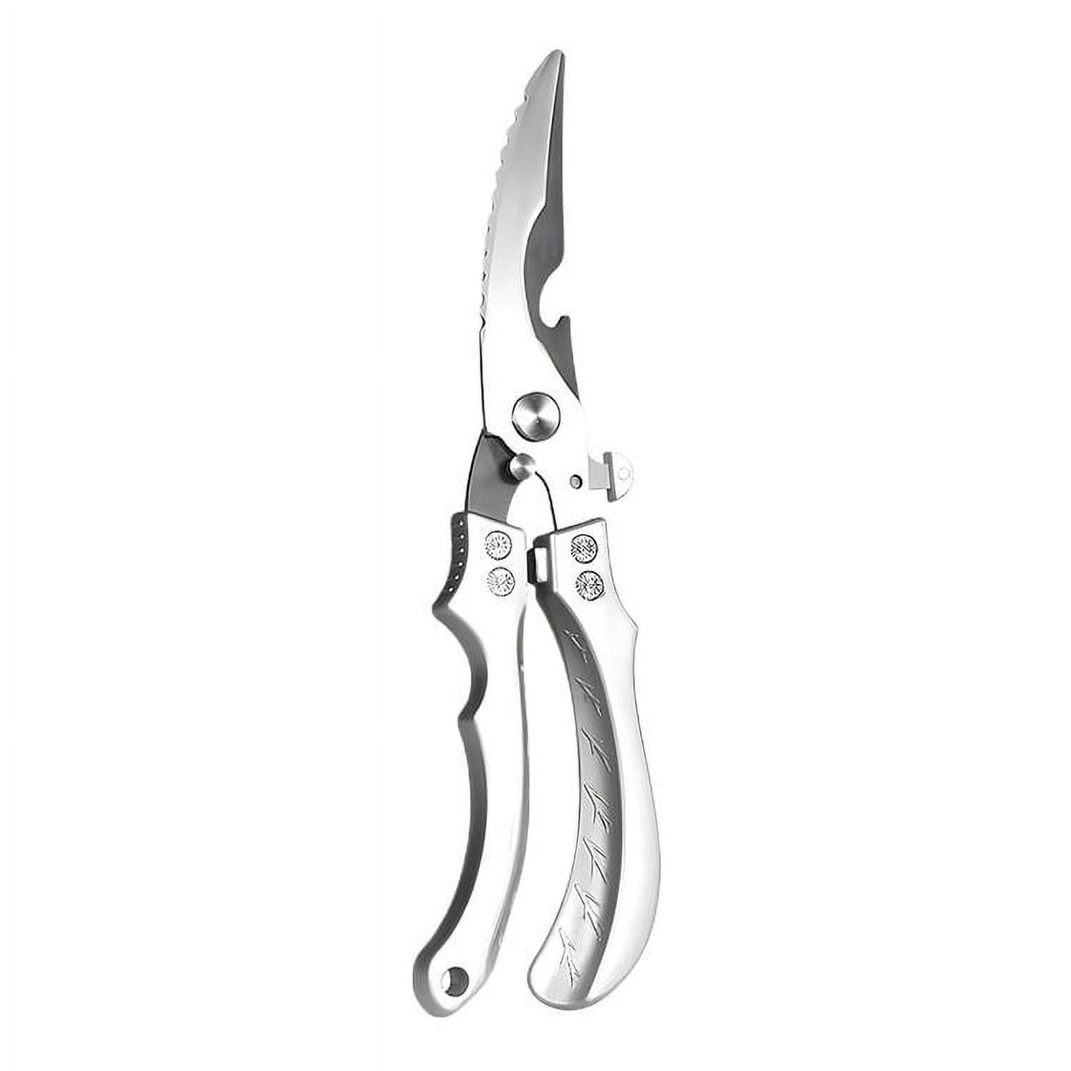Snmubt Kitchen Poultry Scissors Chicken Scissors Stainless Steel ...