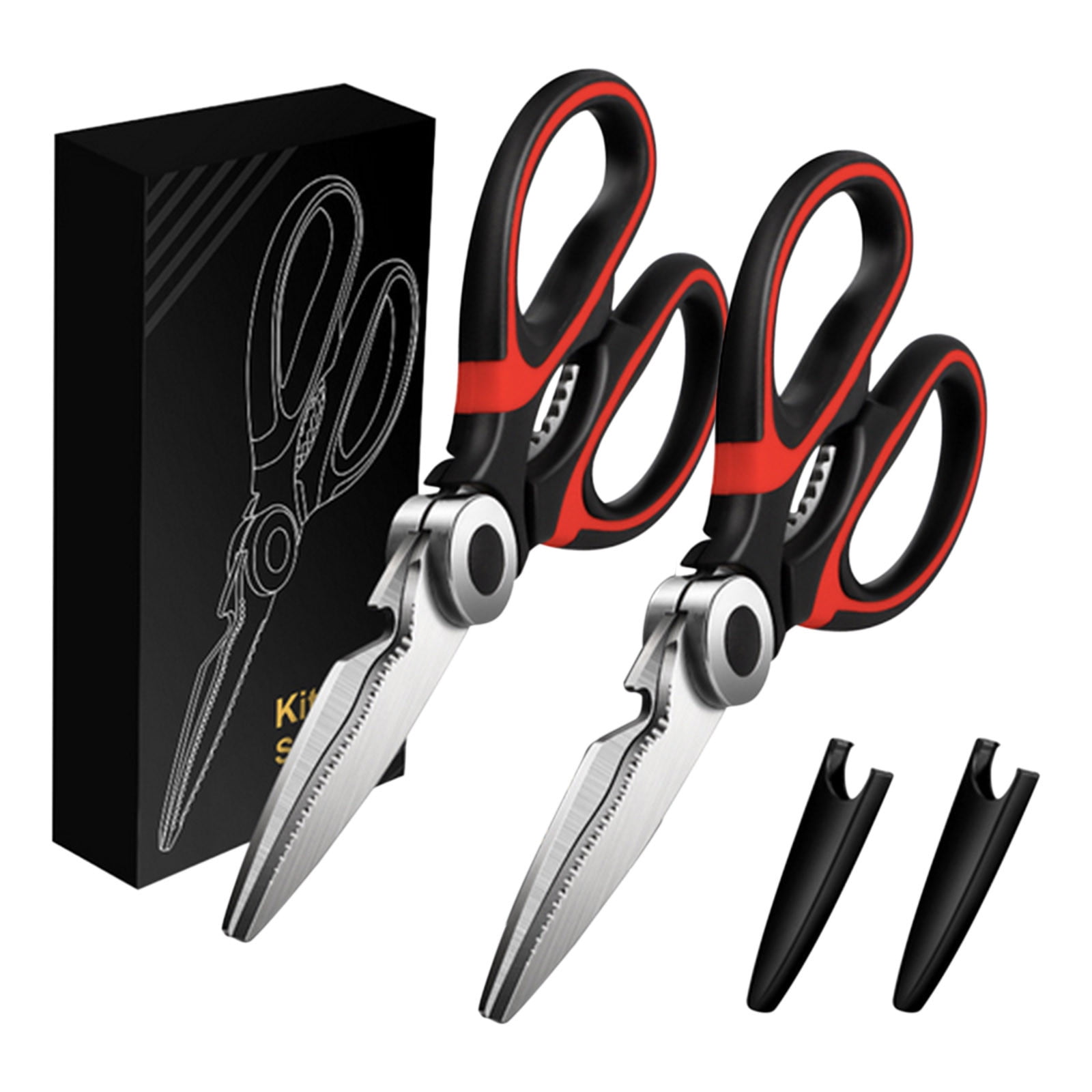 Snmubt Kitchen Shears Kitchen Shears For Food Stainless Steel Kitchen ...