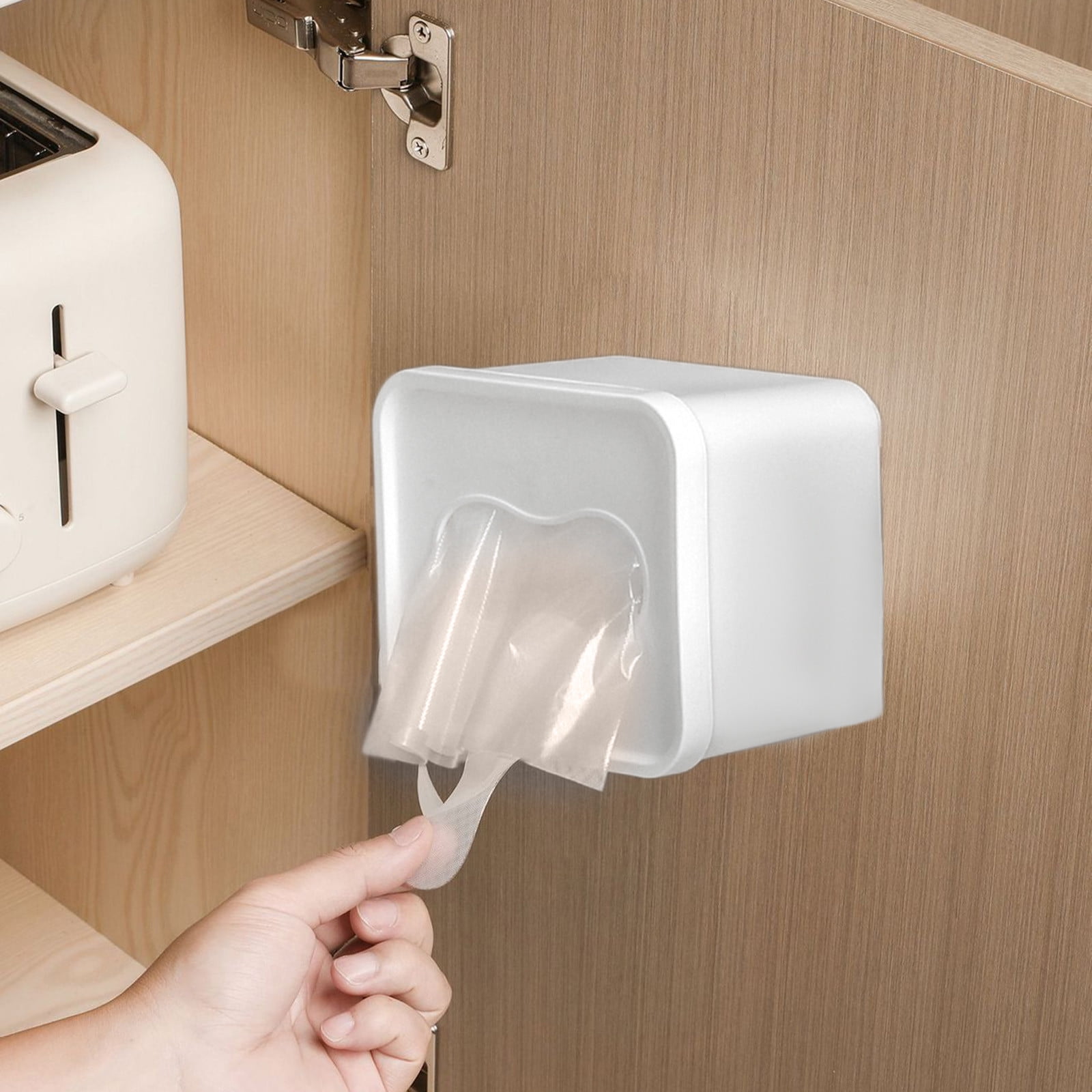 Snmubt Kitchen Wall Mounted Garbage Bag Organizer Kitchen Strainer ...