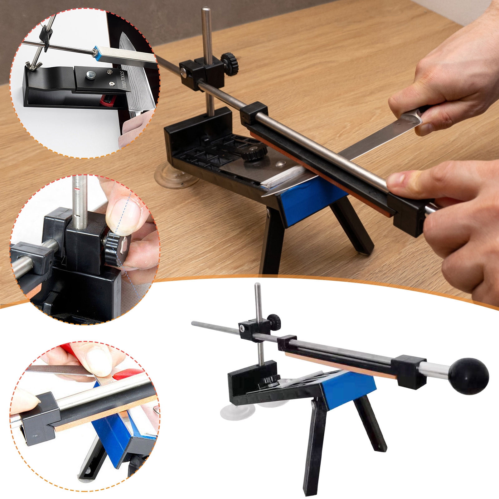 Snmubt Knife Sharpener Chef Sharpener System Pencil - Sharpener 4 ...