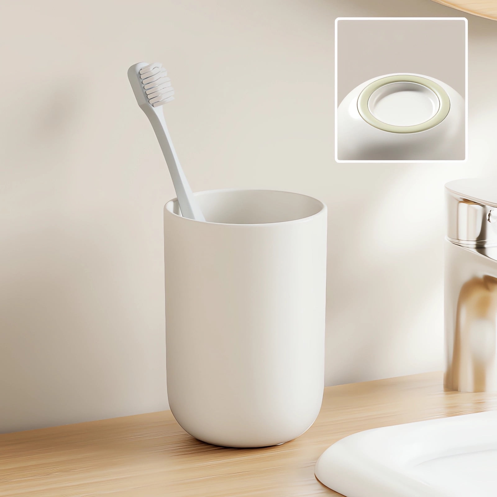 Snmubt Mouthwash Cup High Appearance Couple Brushing Cup Advanced Sense ...