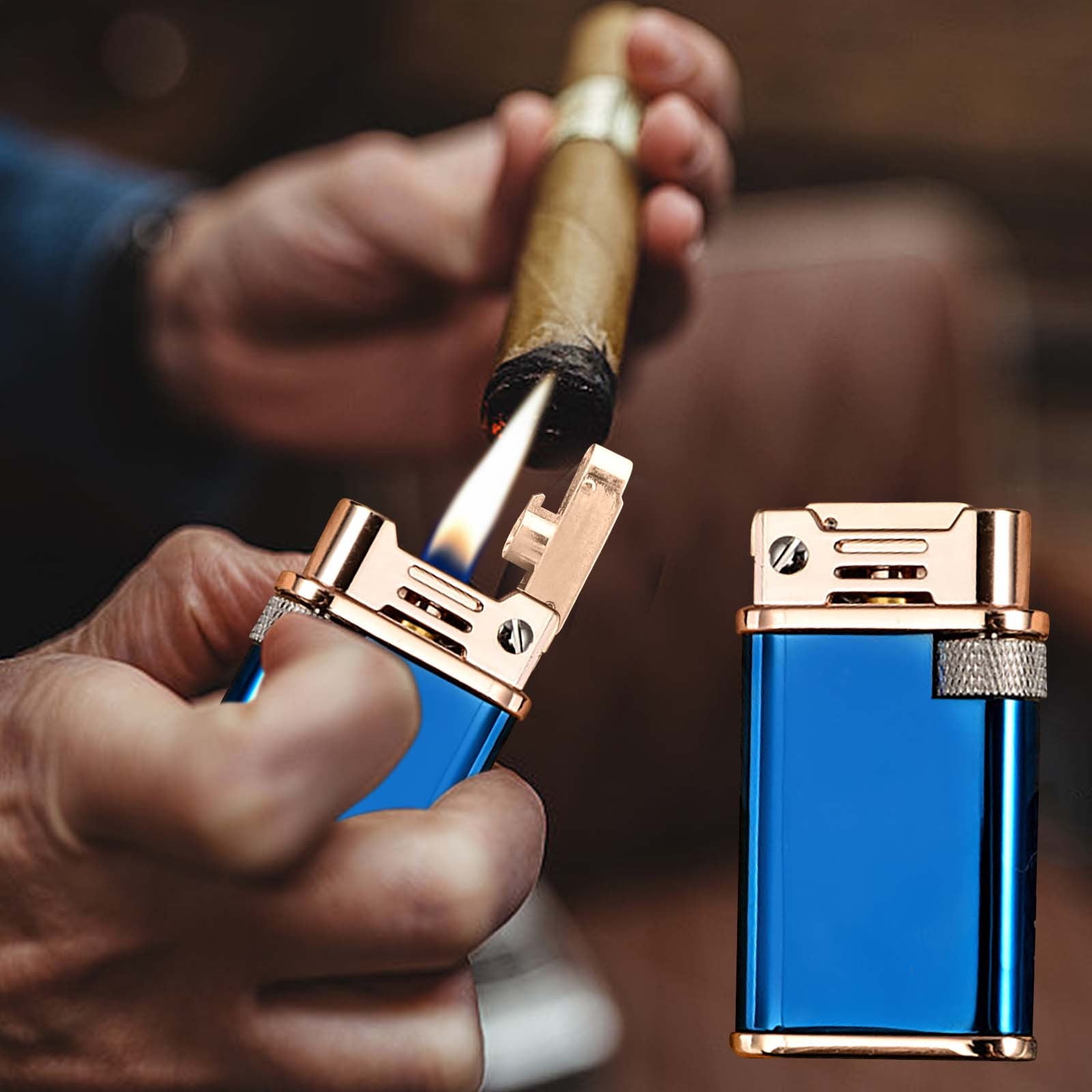 Snmubt New Chief Kerosene Lighter Retro Old Windproof Personality ...