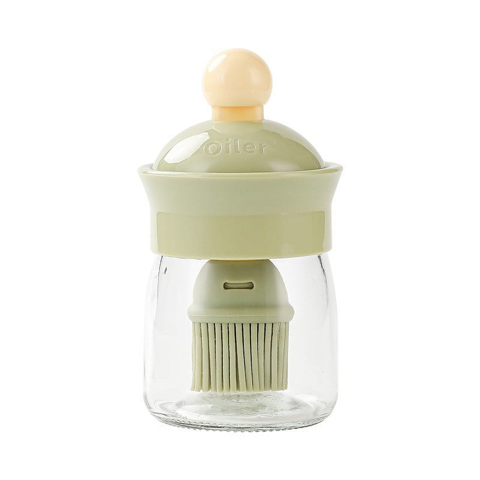 Snmubt Oil Dispenser With Brush Glass Olive Oil Dispenser For Kitchen ...