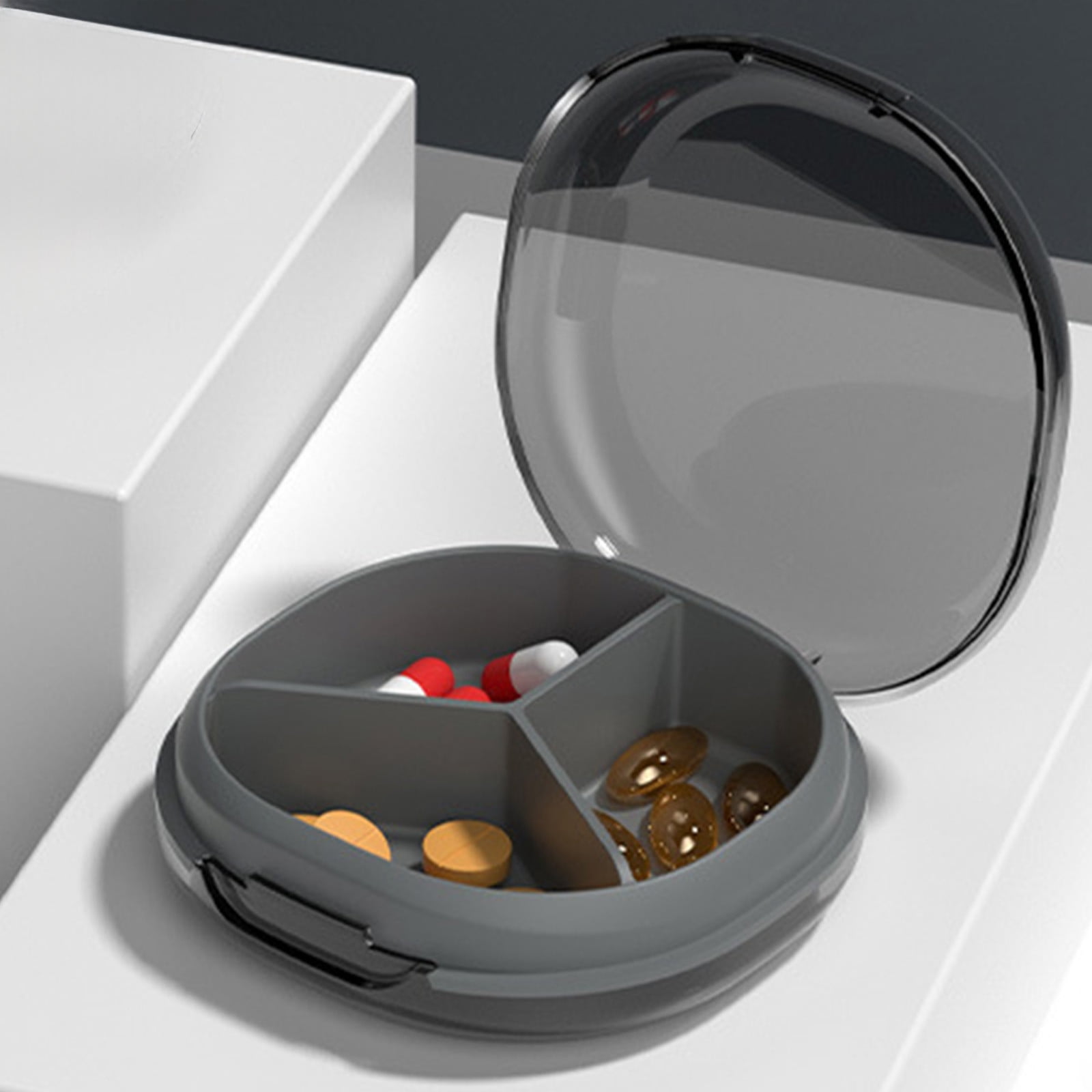 Snmubt Portable Drug Storage Box Easy To Store Convenient For ...