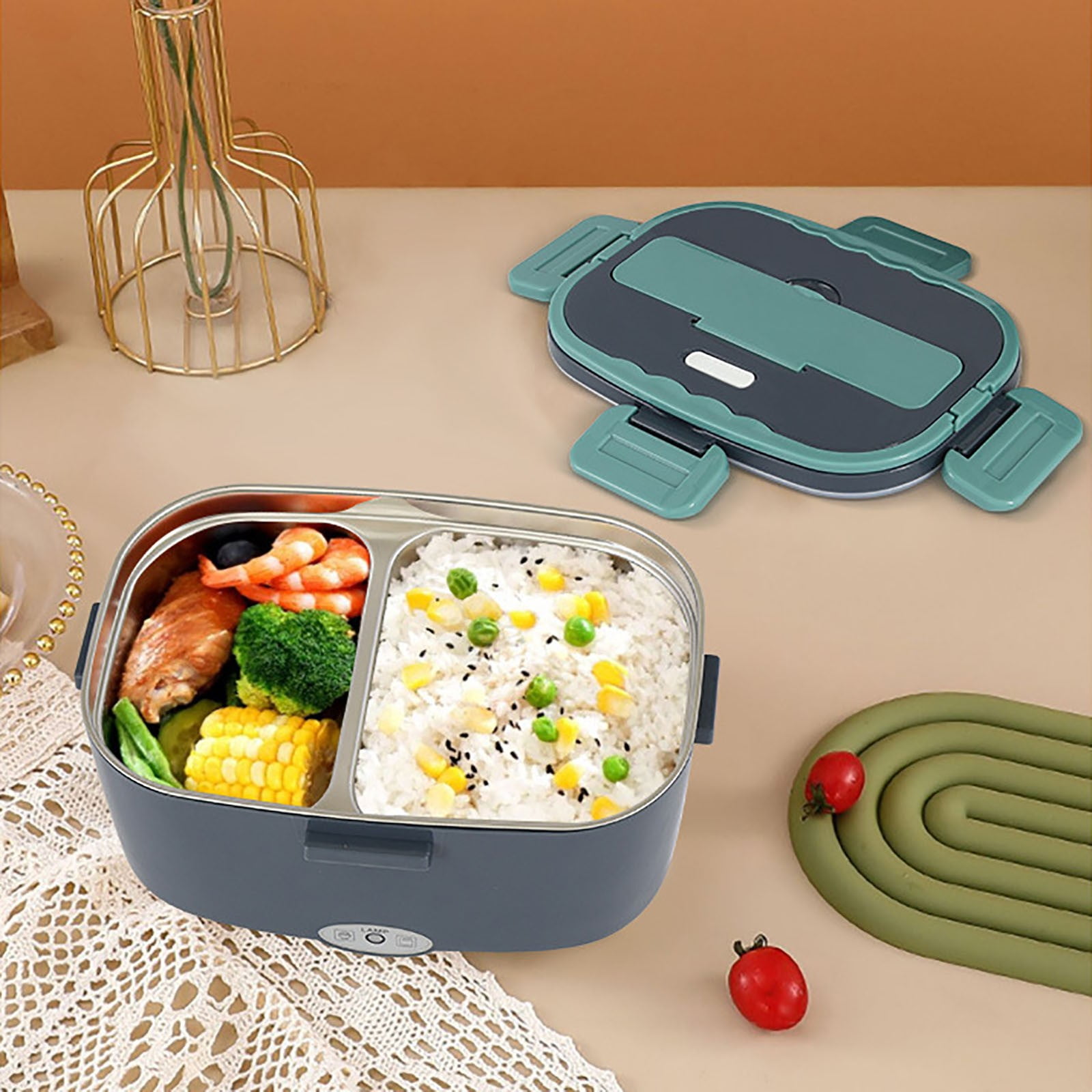 Snmubt Portable Lunch Box with No Water Injection and Can Be In for ...