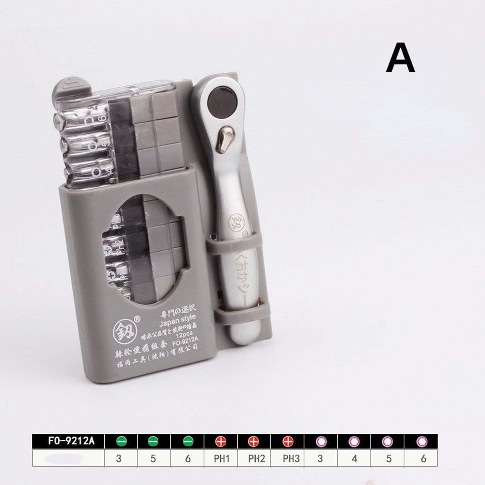 Snmubt Ratchet Screwdriver Positive And Negative Screwdriver ...